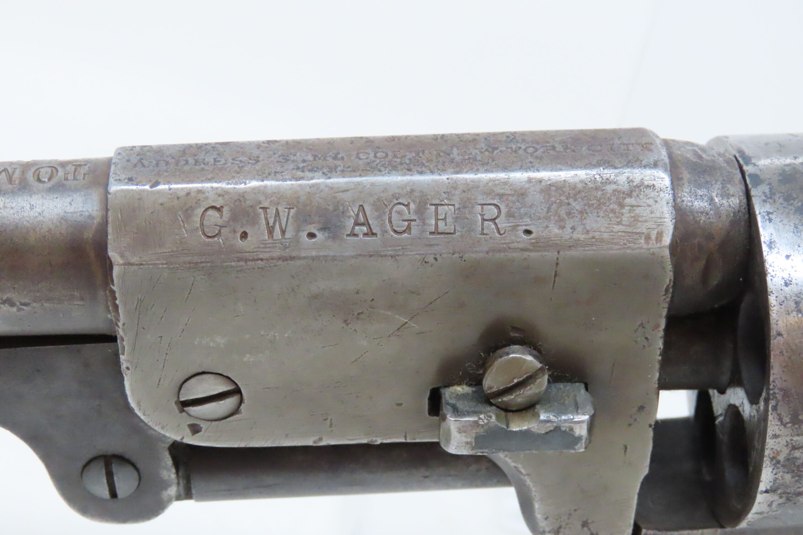 Colt Dragoon George Louis Neafus G.L. Ager Carey CSA KY 1st Cavalry ...