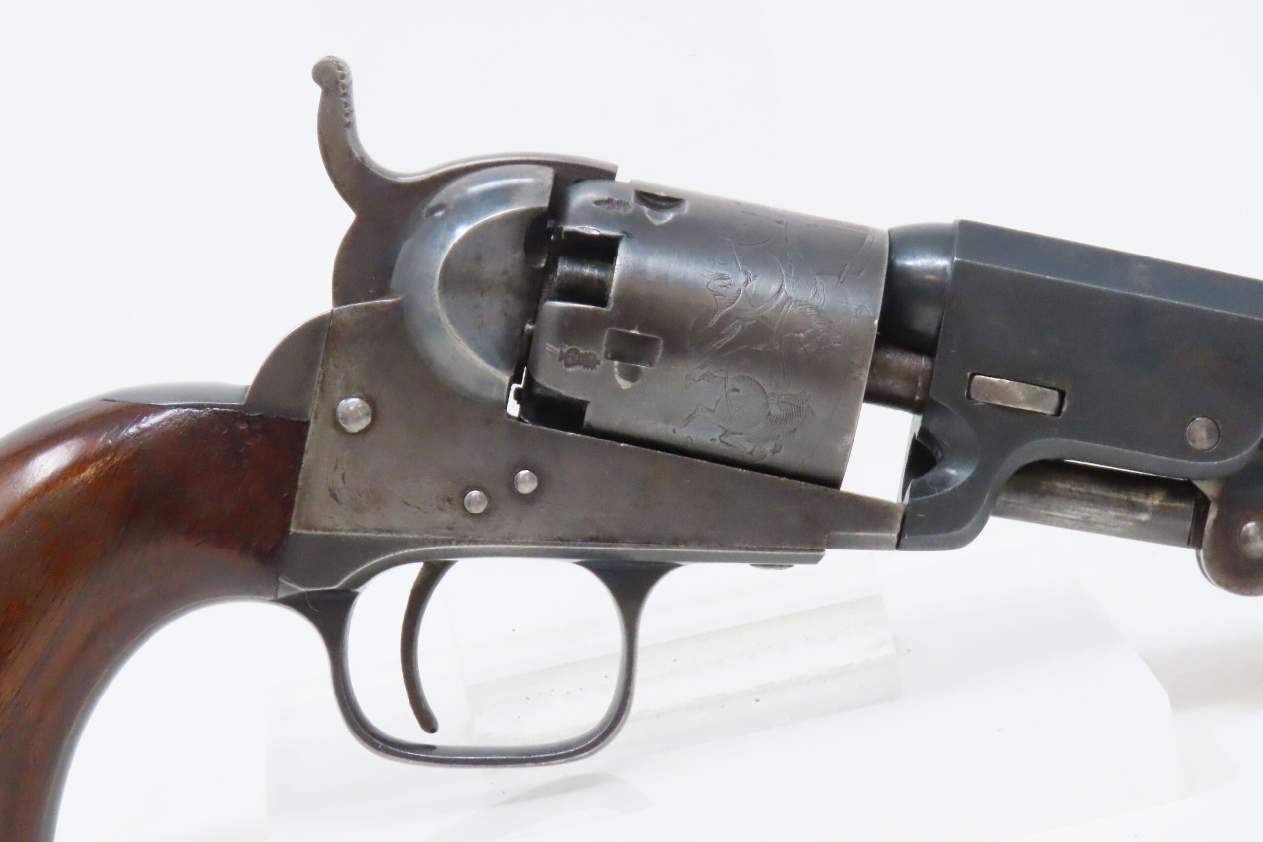 Colt London Model 1849 Pocket Revolver 9.28 C&RAntique023 | Ancestry Guns
