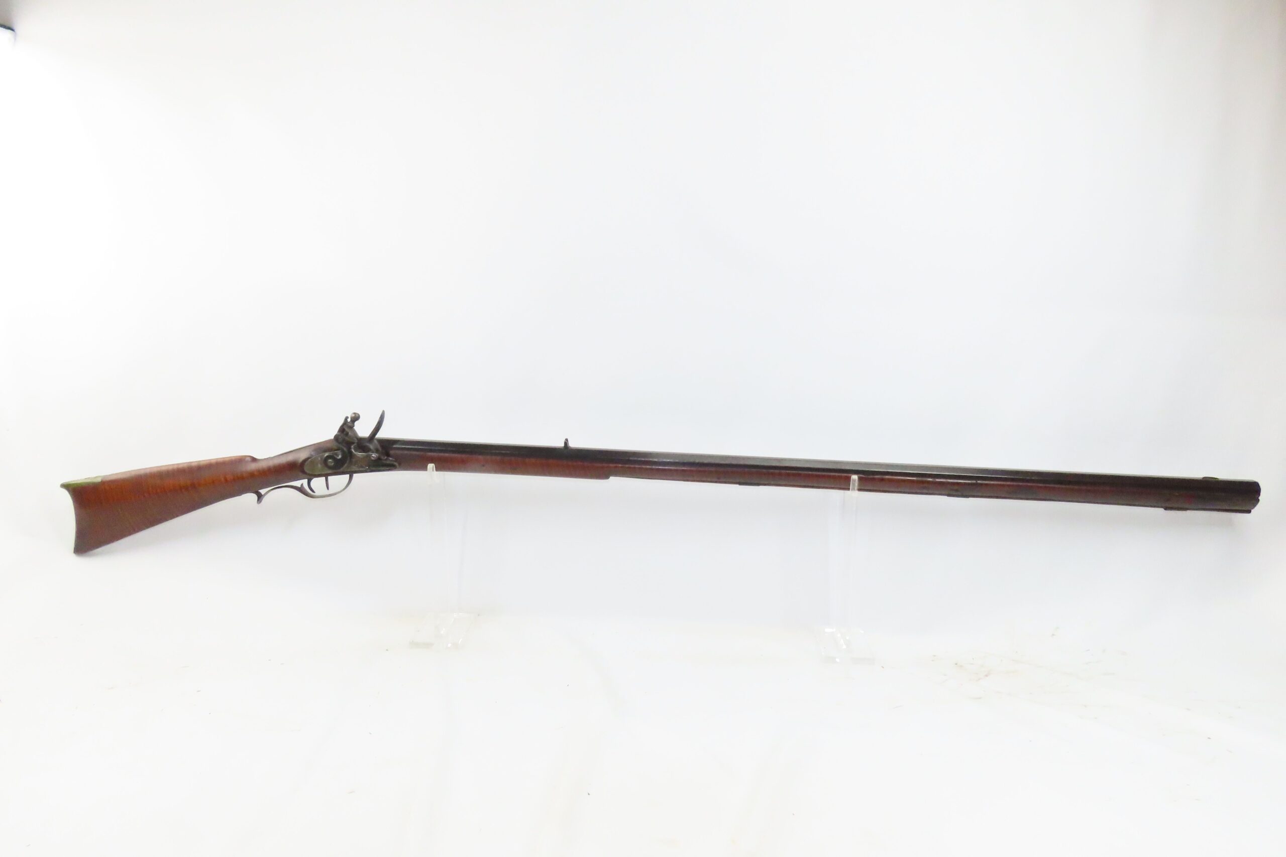 Southern Style Flintlock American Long Rifle 1.31 C&RAntique002 ...