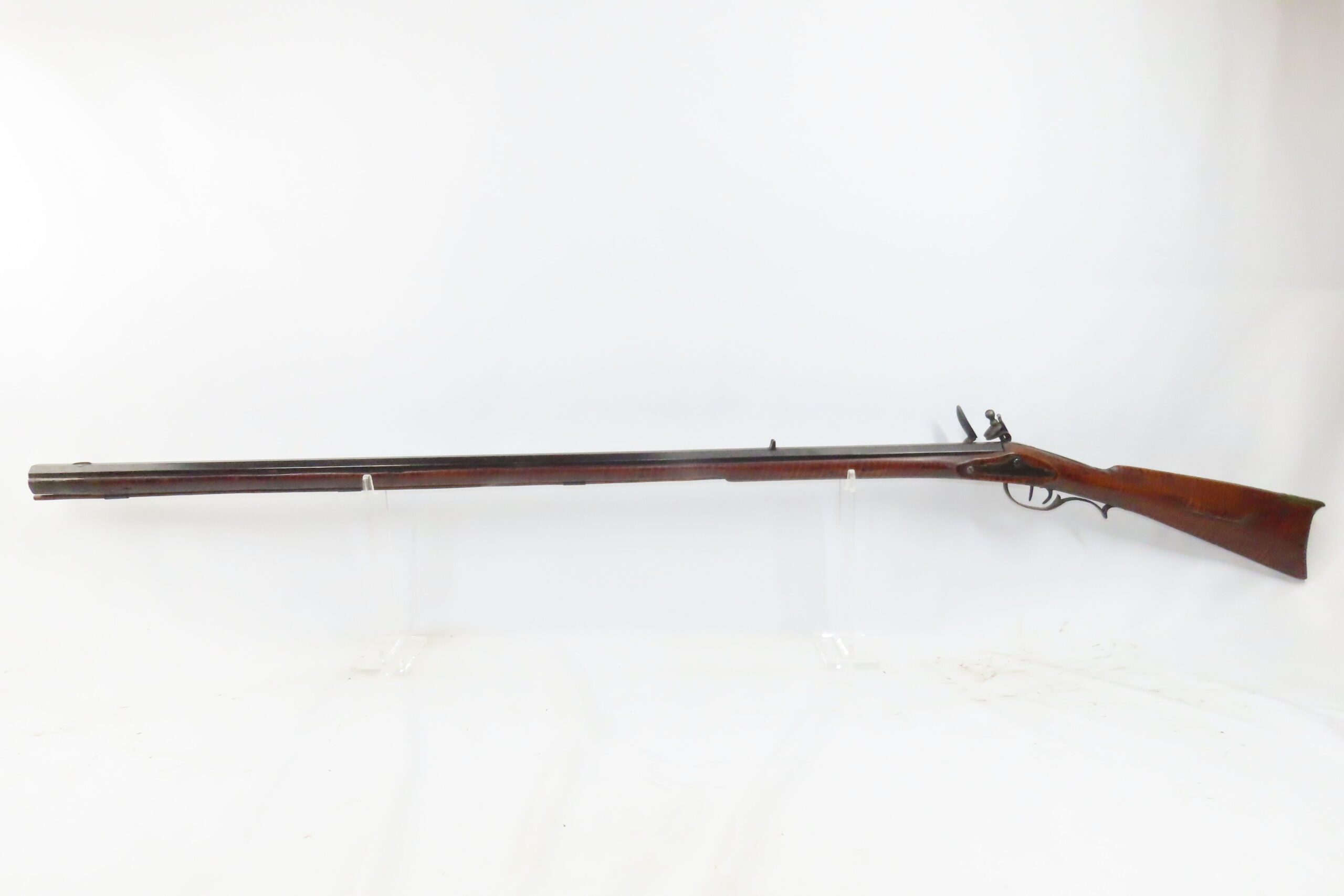 Southern Style Flintlock American Long Rifle 1.31 C&RAntique013 ...