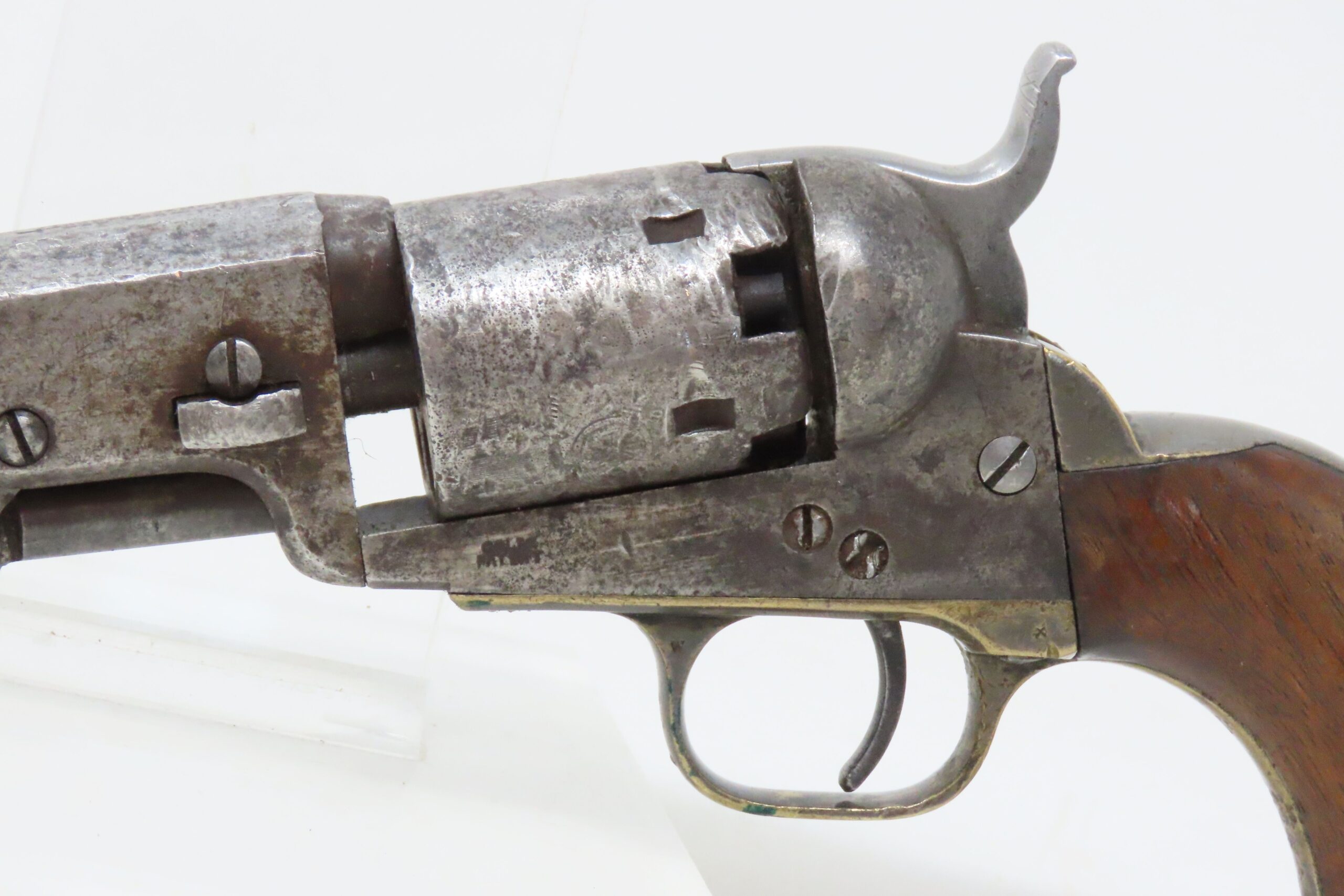 Colt Model 1849 Pocket Revolver 3.13 C&RAntique005 | Ancestry Guns