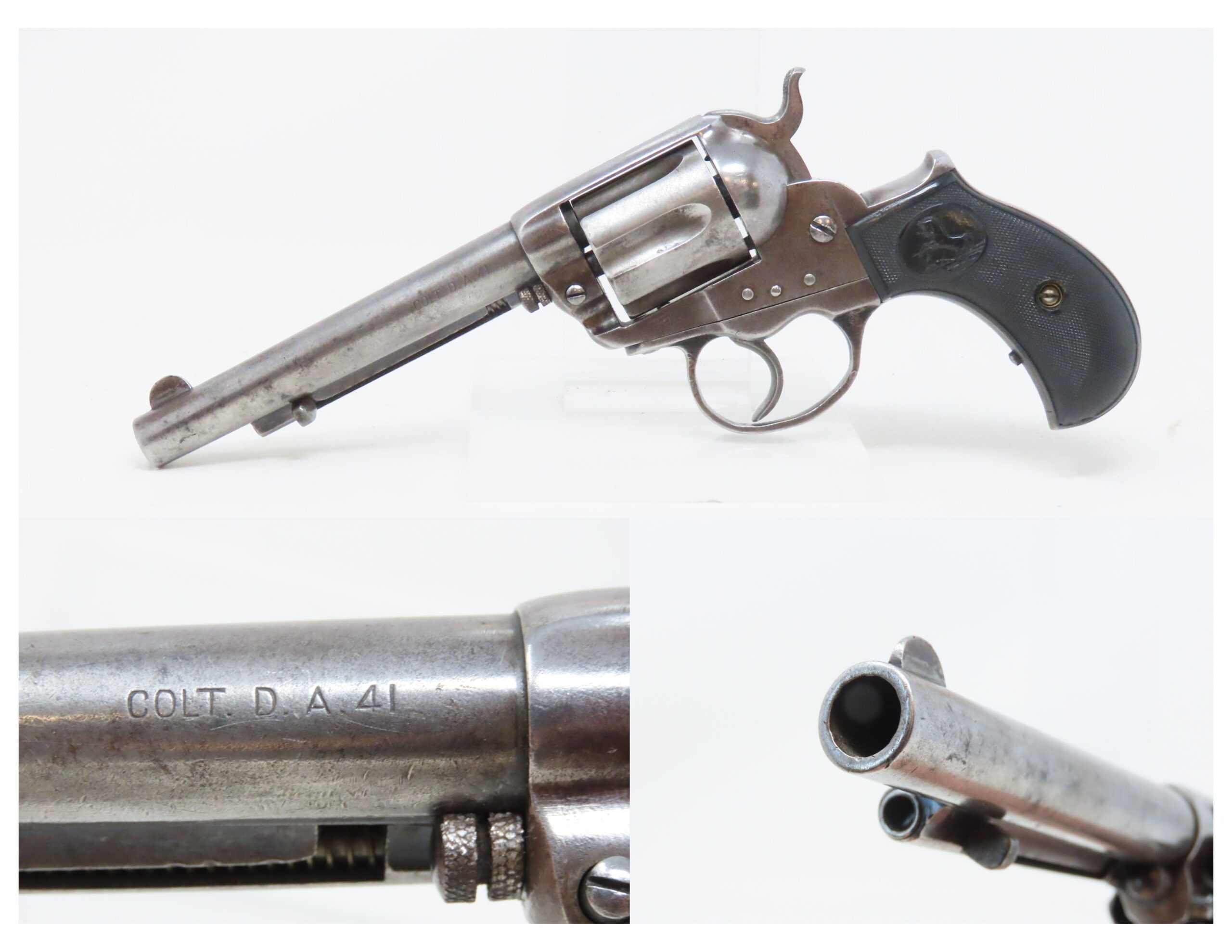 Colt Model 187 Thunderer Double Aaction Revolver 9.12 C&RAntique001 | Ancestry Guns