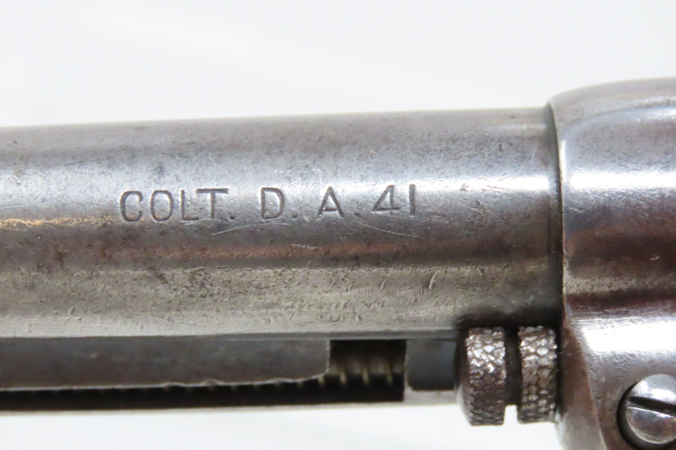 Colt Model 187 Thunderer Double Aaction Revolver 9.12 C&RAntique007 | Ancestry Guns