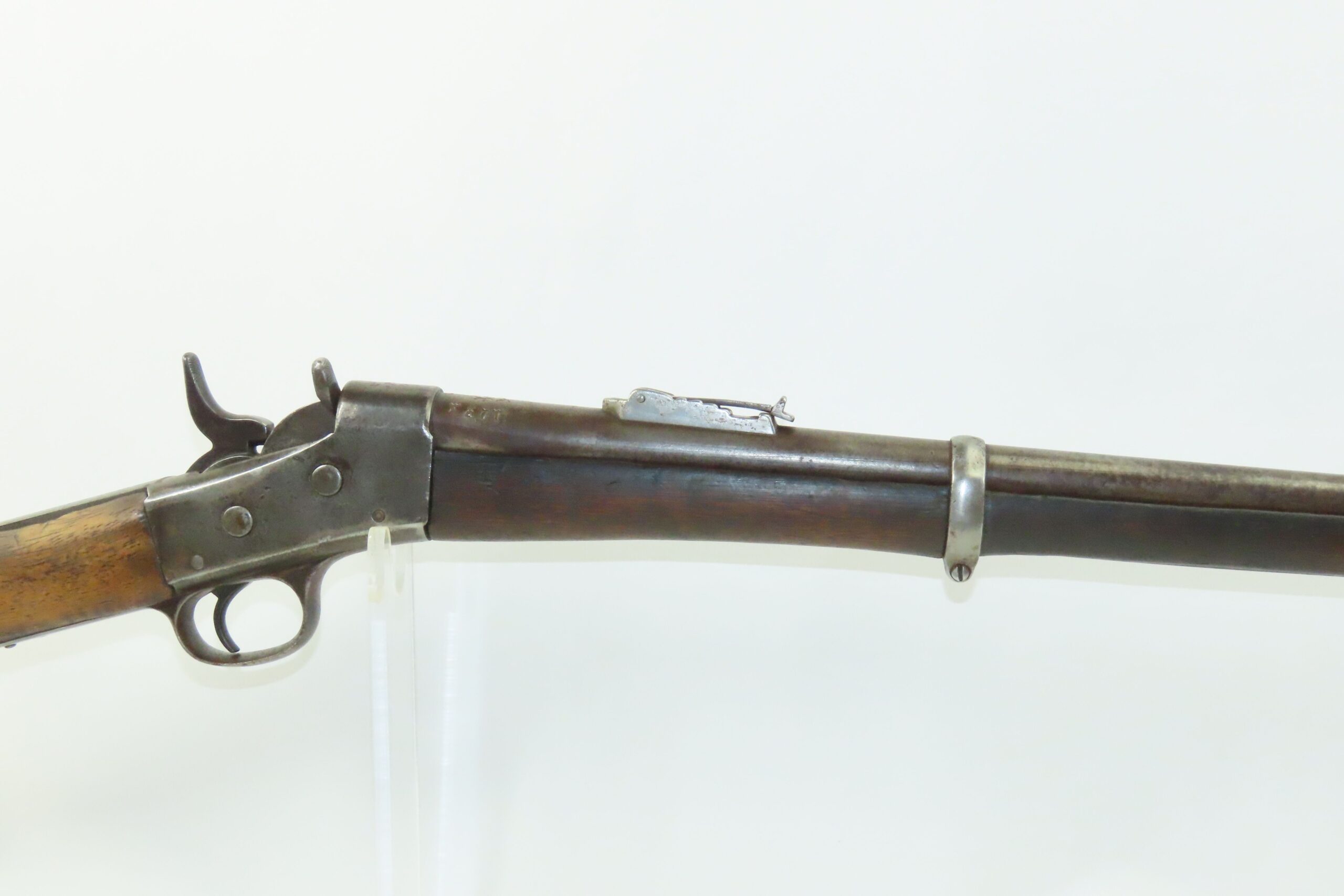 E. Remington & Sons Rolling Block Rifle 3.28 C&R Antique018 | Ancestry Guns