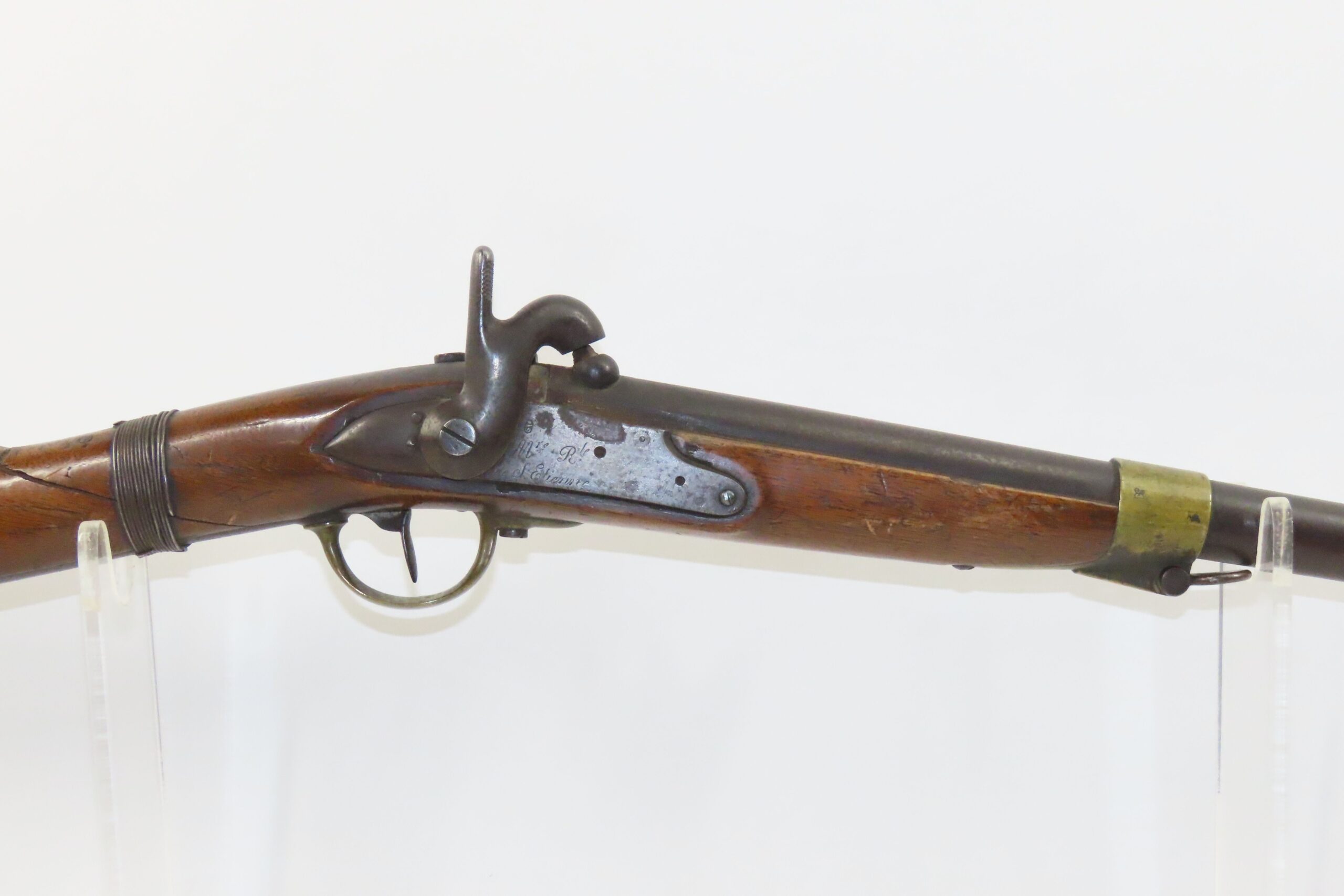 French St. Etienne Model 1822 Percussion Conversion Cavalry Carbine 3. ...