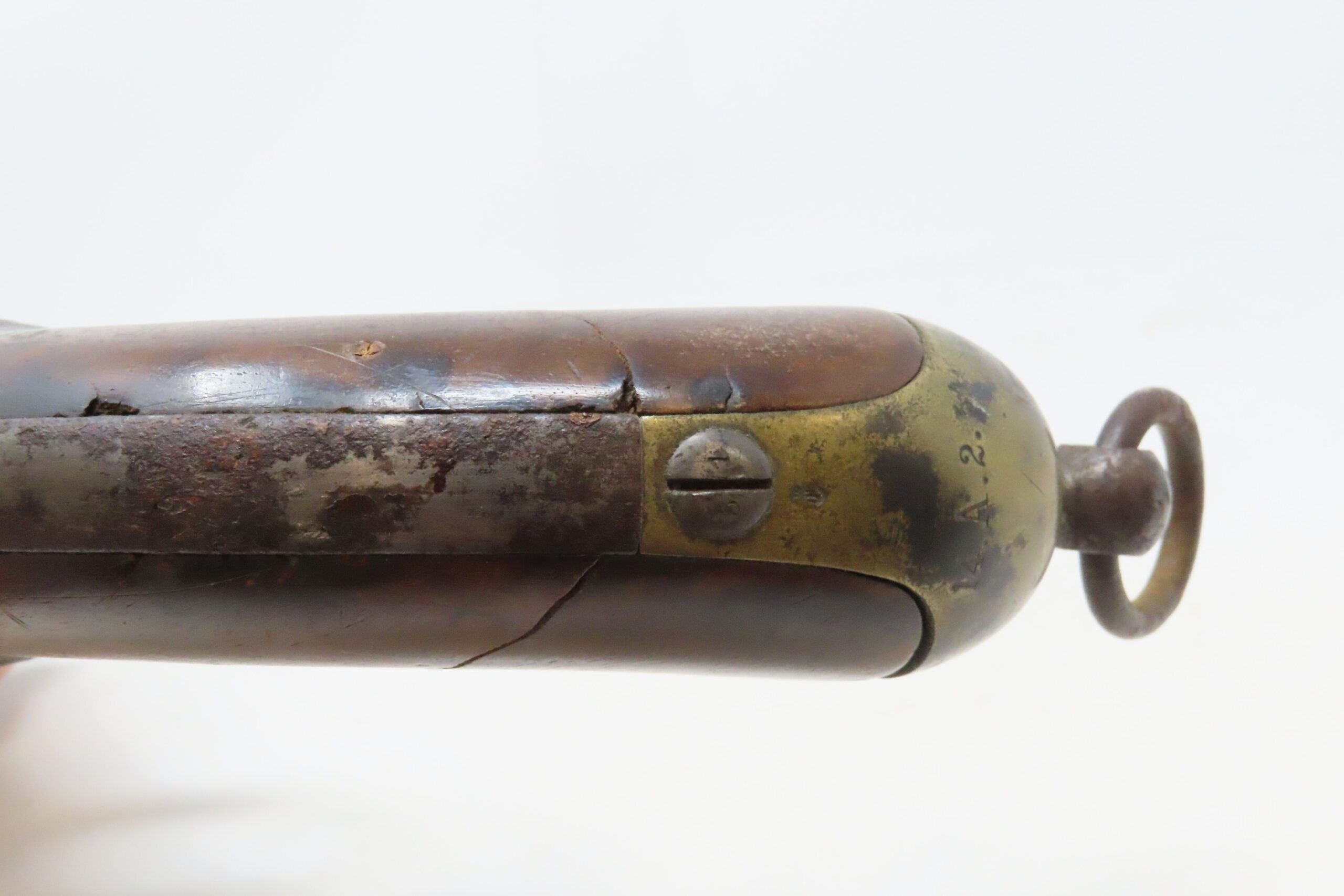 Prussian Model 1850 Percussion Cavalry Pistol 4.15 C&R Antique010 ...