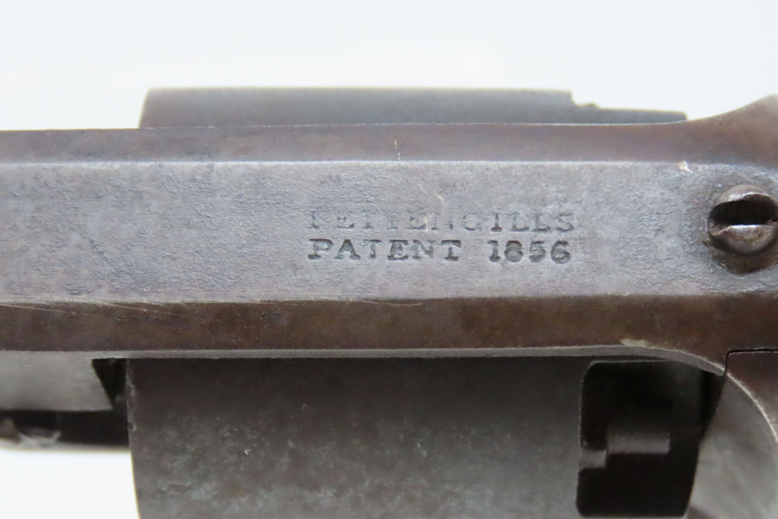 SCARCE CIVIL WAR Antique Raymond & Robitaille PETTENGILL .34 NAVY ...