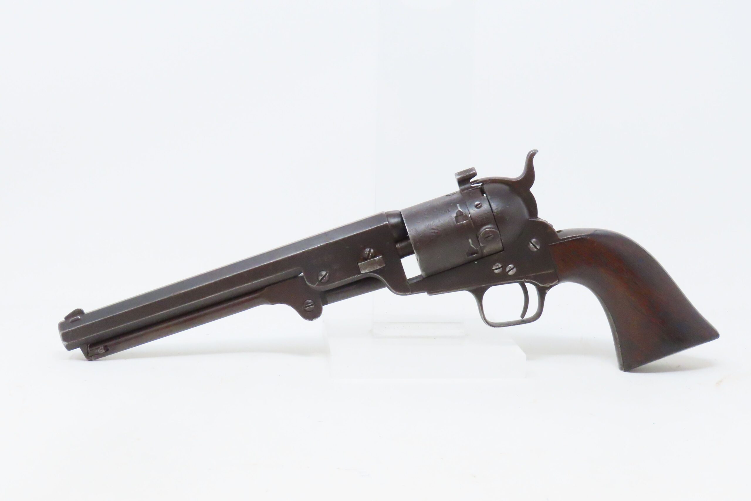 T.G. Police Marked Colt Model 1851 Navy Thuer Style Conversion with ...