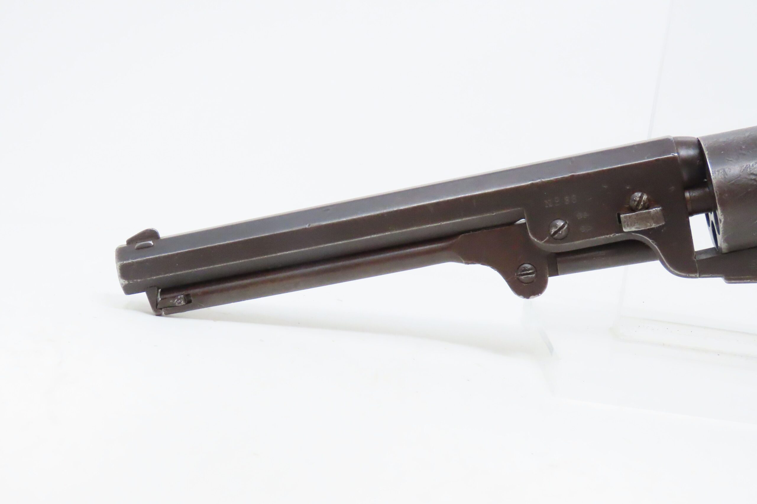 T.G. Police Marked Colt Model 1851 Navy Thuer Style Conversion with ...