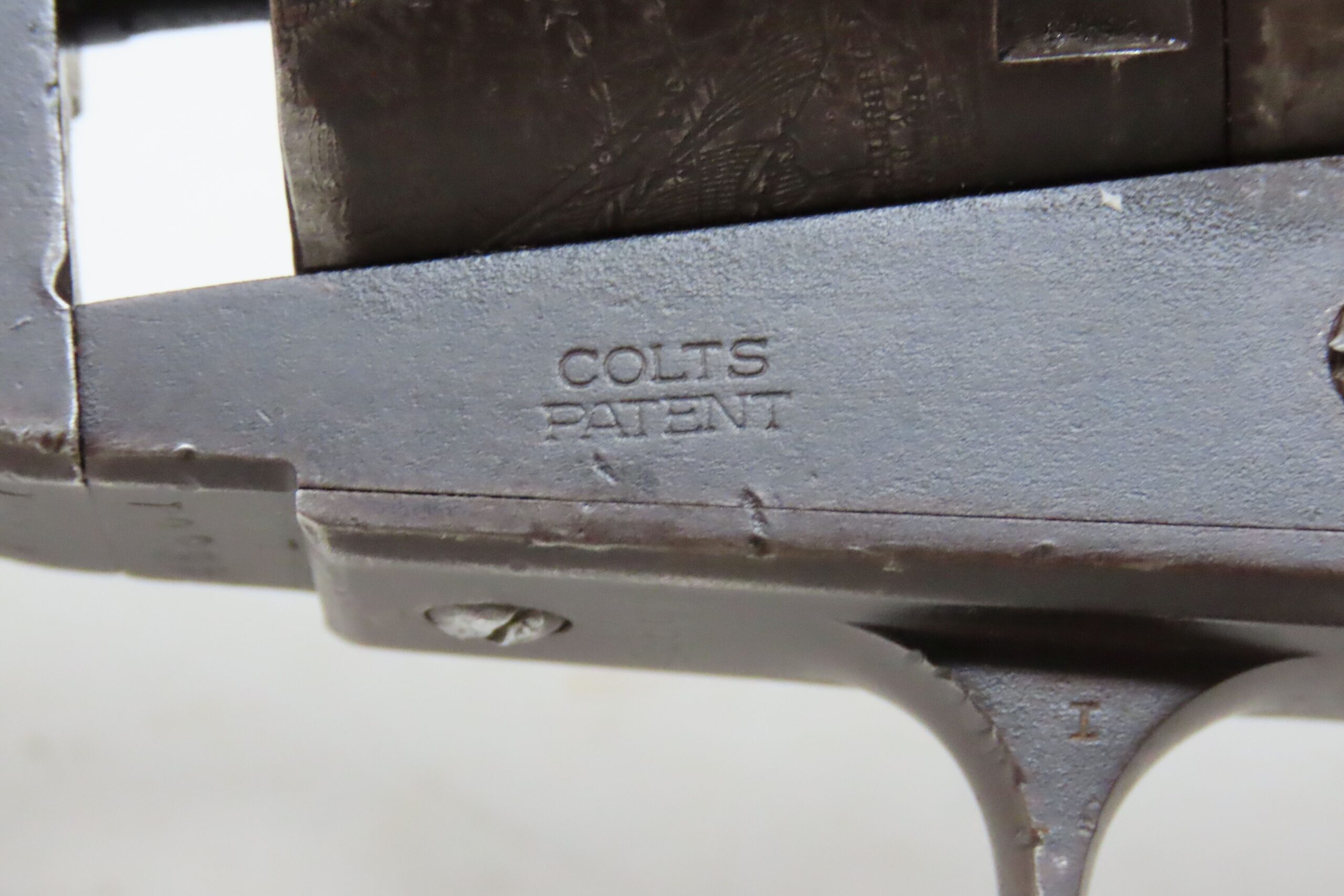 T.G. Police Marked Colt Model 1851 Navy Thuer Style Conversion with ...