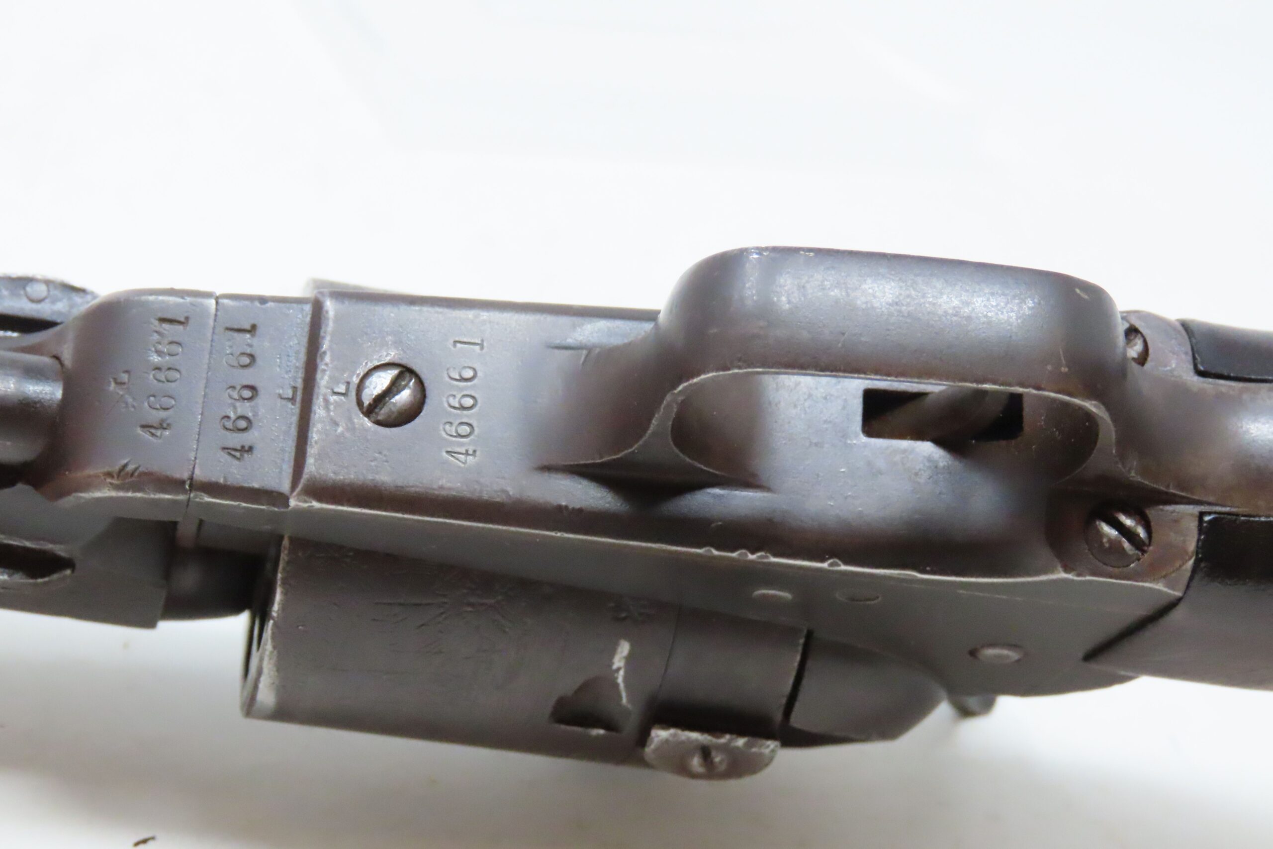 T.G. Police Marked Colt Model 1851 Navy Thuer Style Conversion with ...