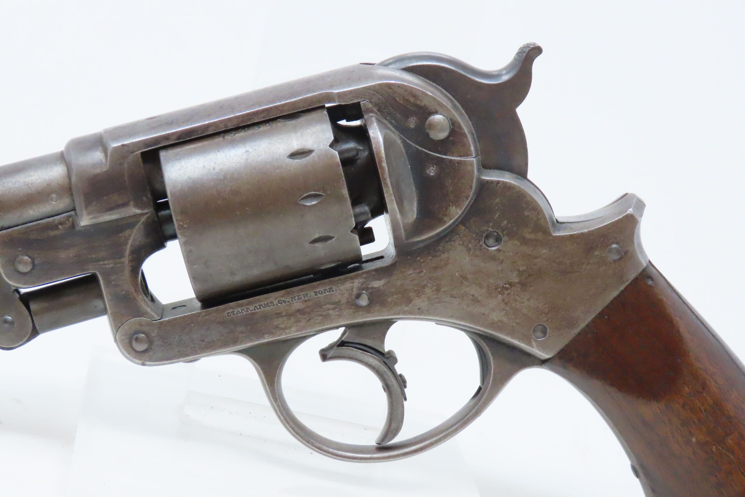 U.S. Starr Arms Co. Model 1858 Army Revolver 9.28 C&RAntique004 ...