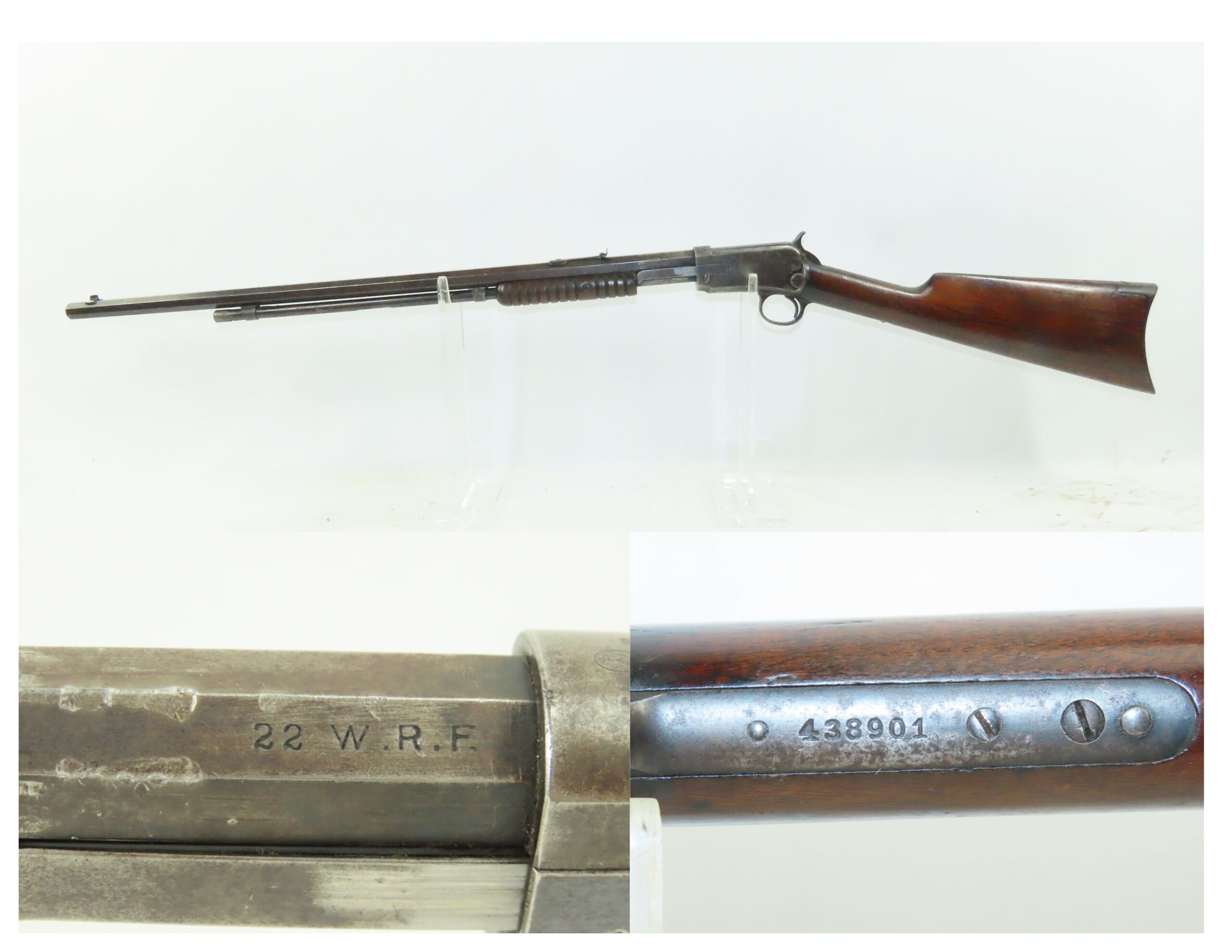 Winchester Model 1890 Rifle 3.28 C&R Antique001 | Ancestry Guns