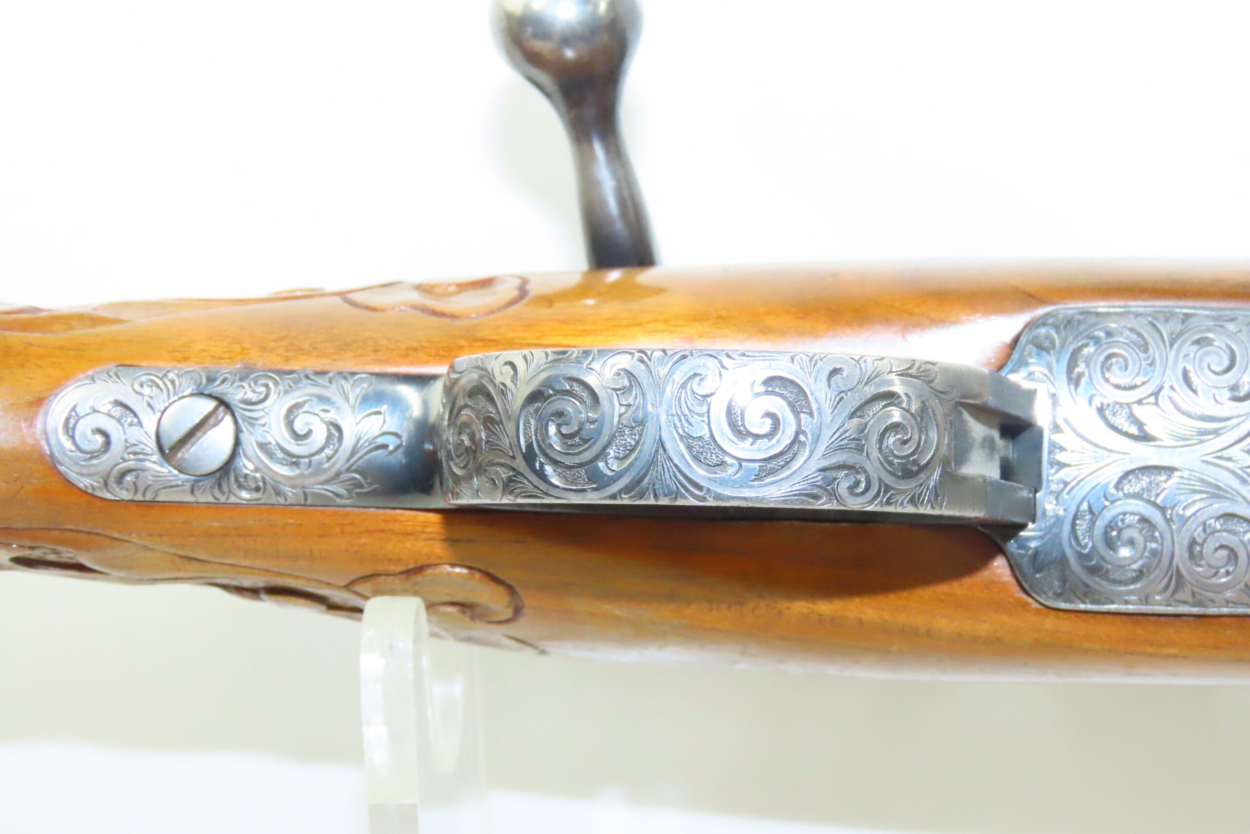 Engraved Silver inlaid Lithgow Proofed SMLE Pattern BOlt Action Rifle 5 ...