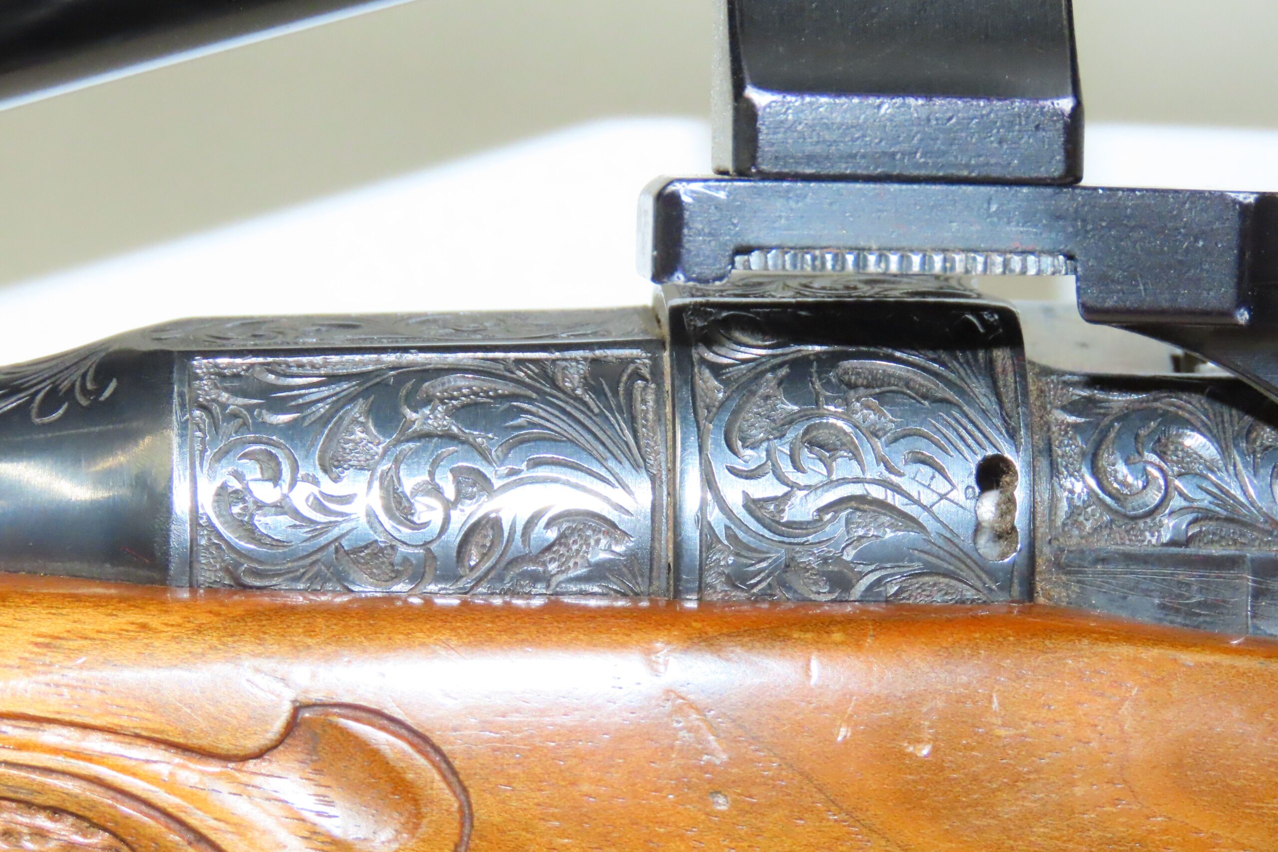 Engraved Silver inlaid Lithgow Proofed SMLE Pattern BOlt Action Rifle 5 ...