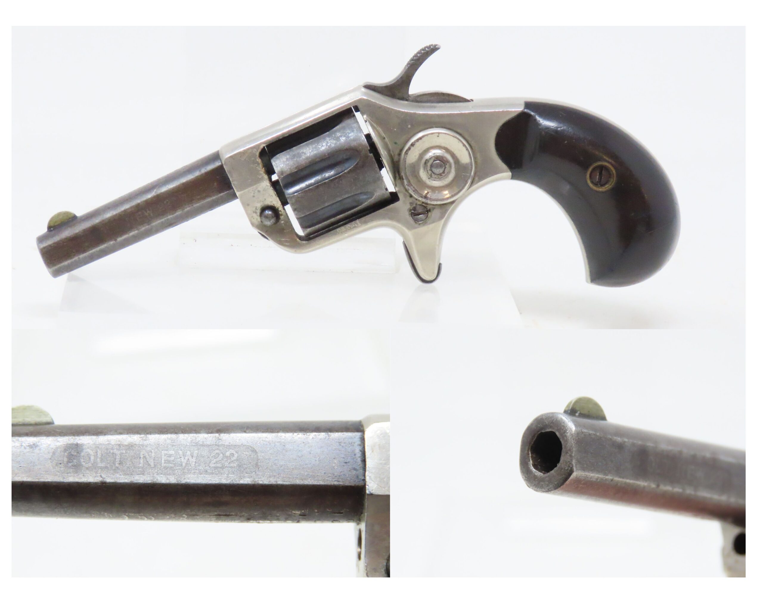 Pinto Etched Panel Second MOdel Colt New Line .22 Revolver 3.11 C ...