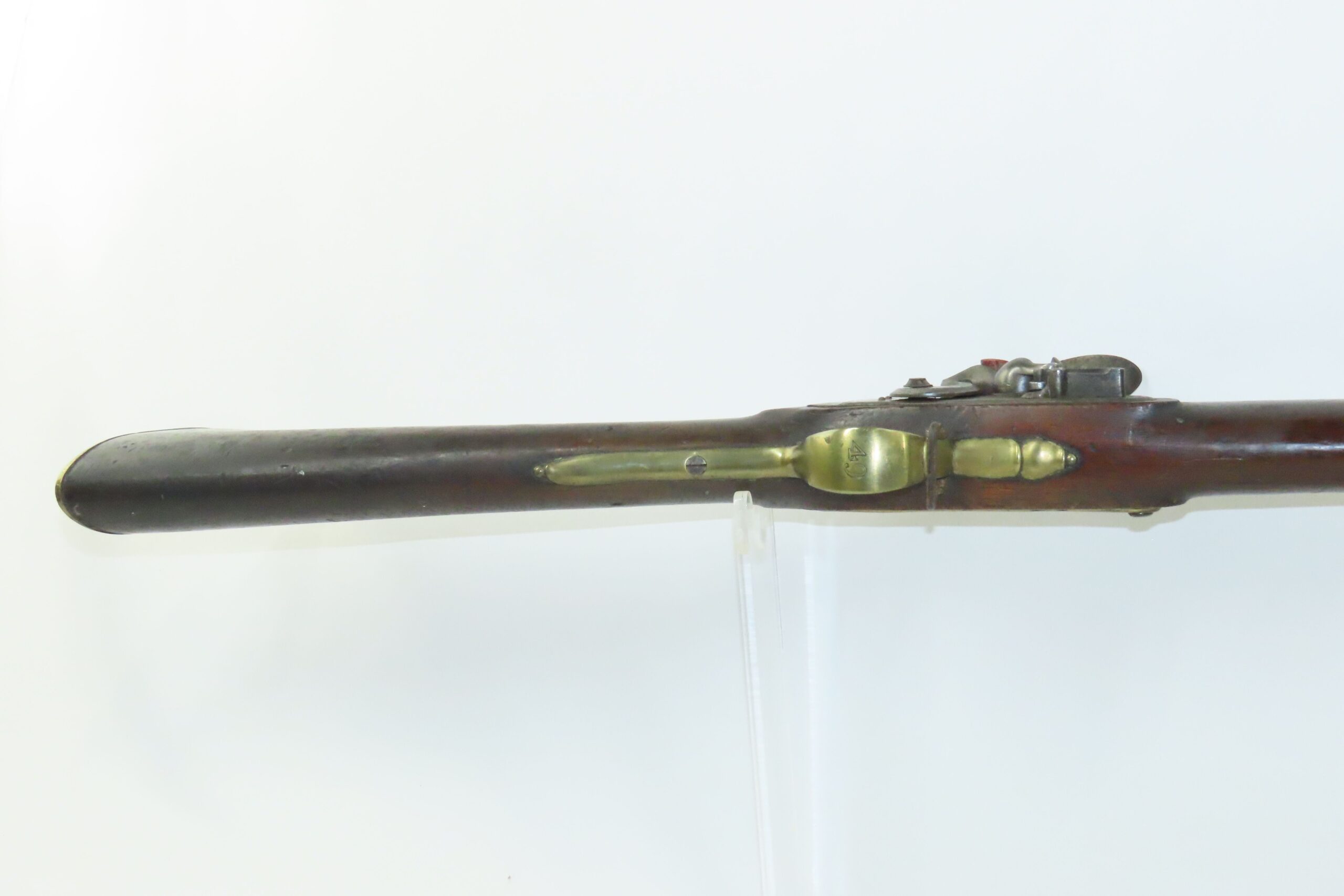 THORESBY VOLUNTEERS Antique KNUBLEY India Pattern FLINTLOCK Musket ...