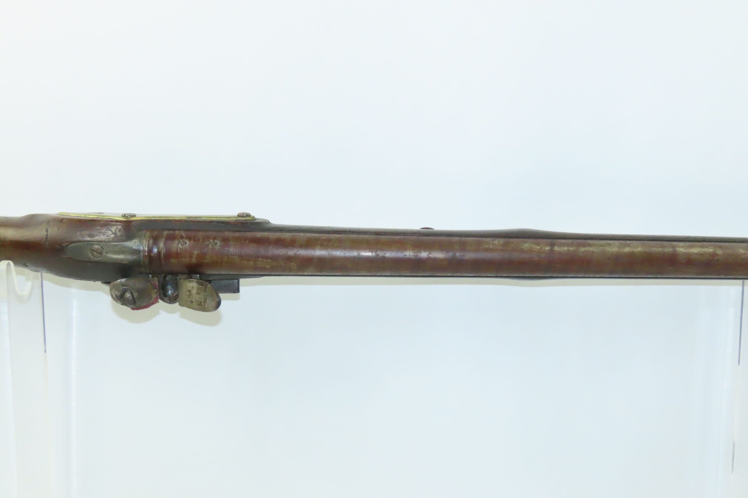 THORESBY VOLUNTEERS Antique KNUBLEY India Pattern FLINTLOCK Musket ...