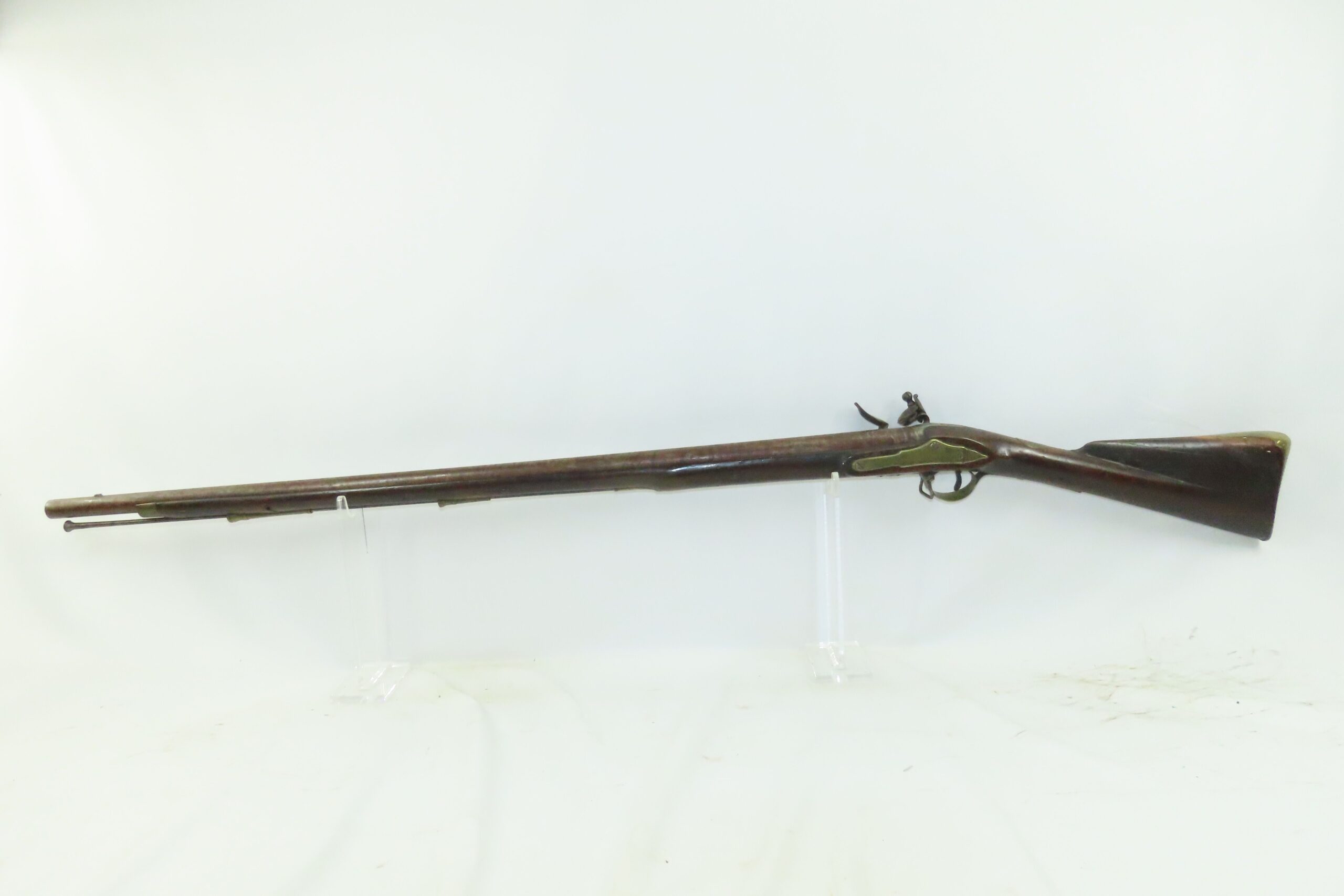 THORESBY VOLUNTEERS Antique KNUBLEY India Pattern FLINTLOCK Musket ...