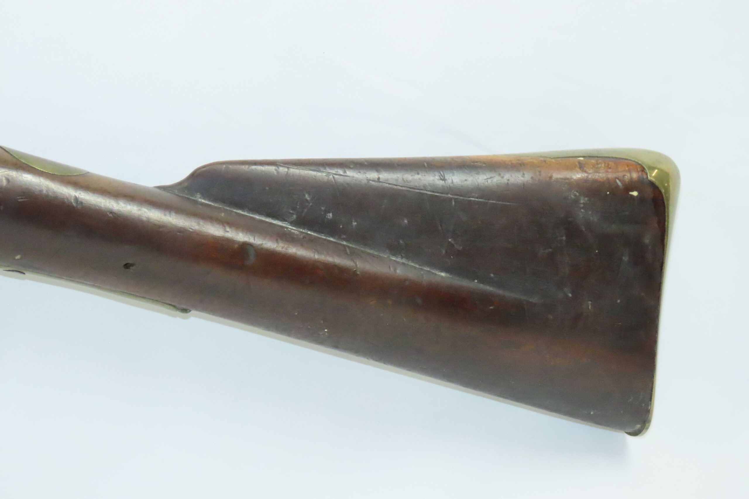 THORESBY VOLUNTEERS Antique KNUBLEY India Pattern FLINTLOCK Musket ...