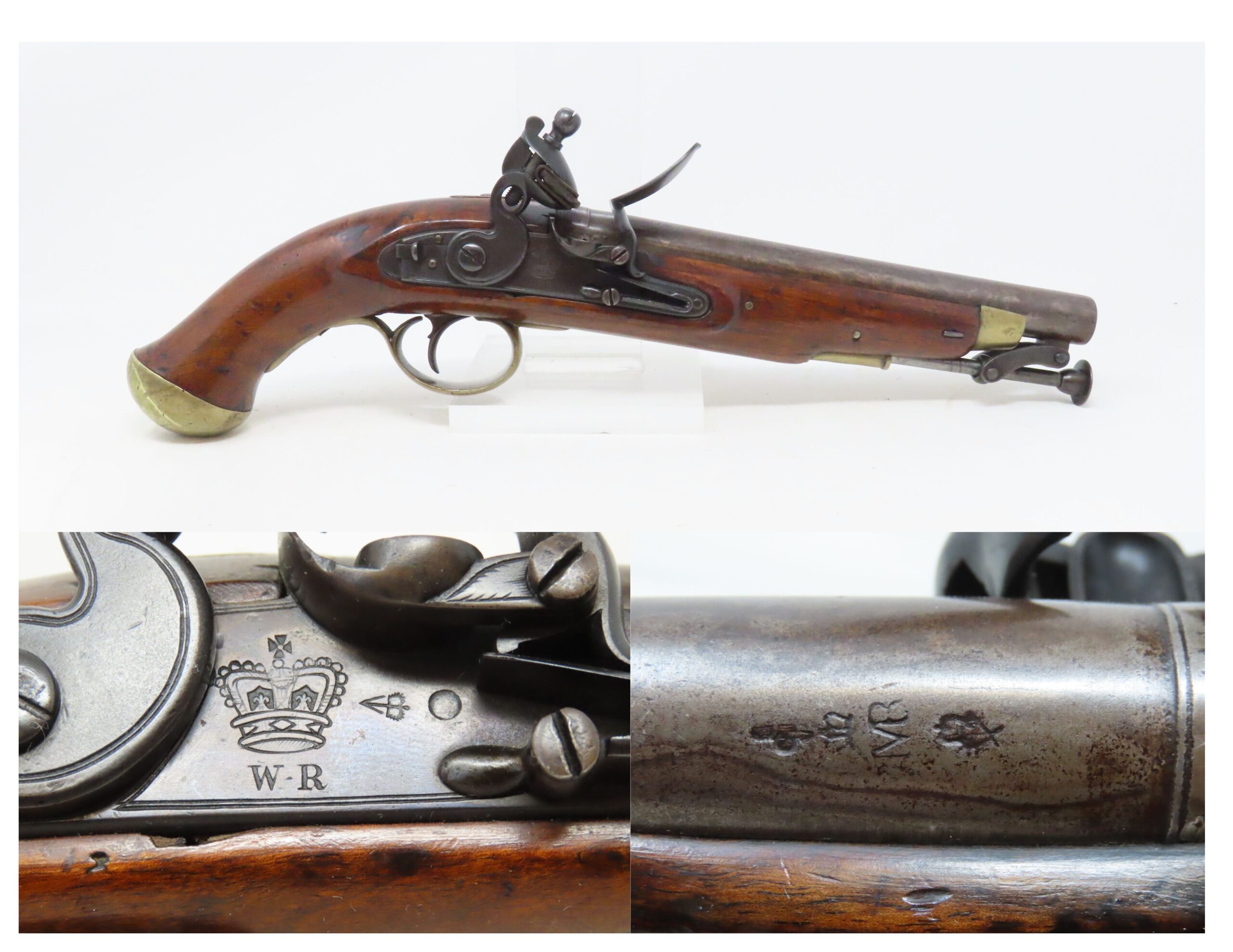 “DYC” UNIT MARKED BRITISH Antique DRAGOON Pattern 1796 Flintlock ...