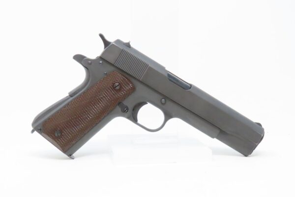 c1943 mfr. WWII US PROPERTY REMINGTON-RAND Model 1911A1 .45 ACP Pistol C&R WORLD WAR II Model ...