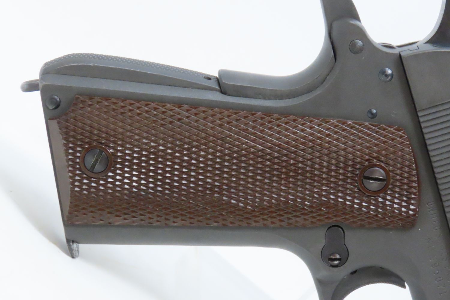 c1943 mfr. WWII US PROPERTY REMINGTON-RAND Model 1911A1 .45 ACP Pistol C&R WORLD WAR II Model ...