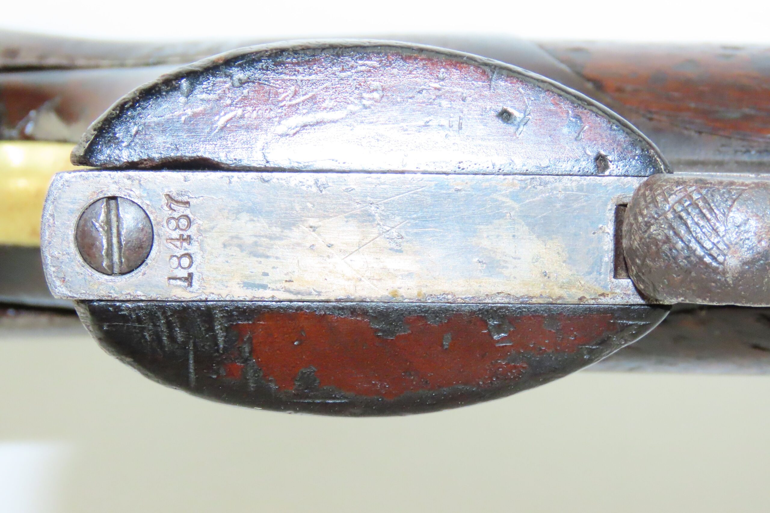 Antique CIVIL WAR 3rd Model COLT DRAGOON .44 Perc. Revolver SHOULDER ...