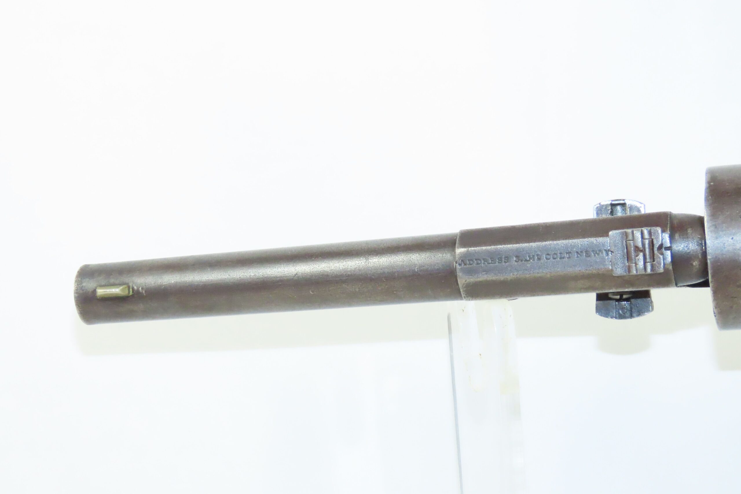 Antique CIVIL WAR 3rd Model COLT DRAGOON .44 Perc. Revolver SHOULDER ...