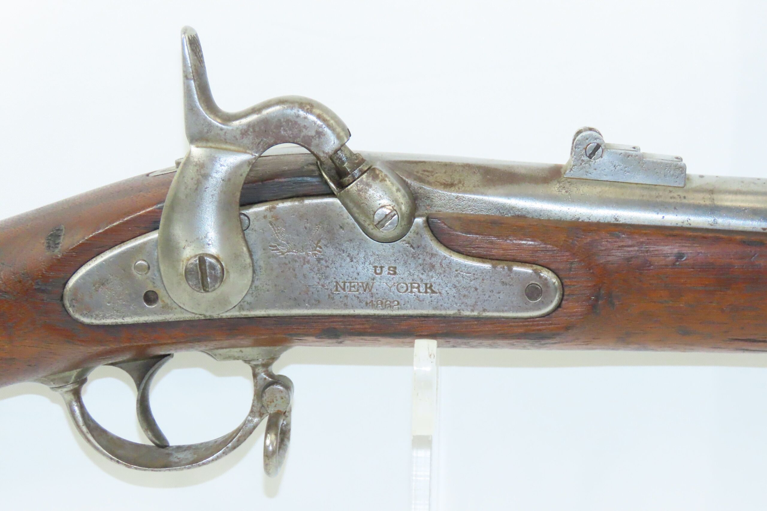 1862 Dated CIVIL WAR Antique SARSON & ROBERTS U.S. M1861 .58 Rifle ...