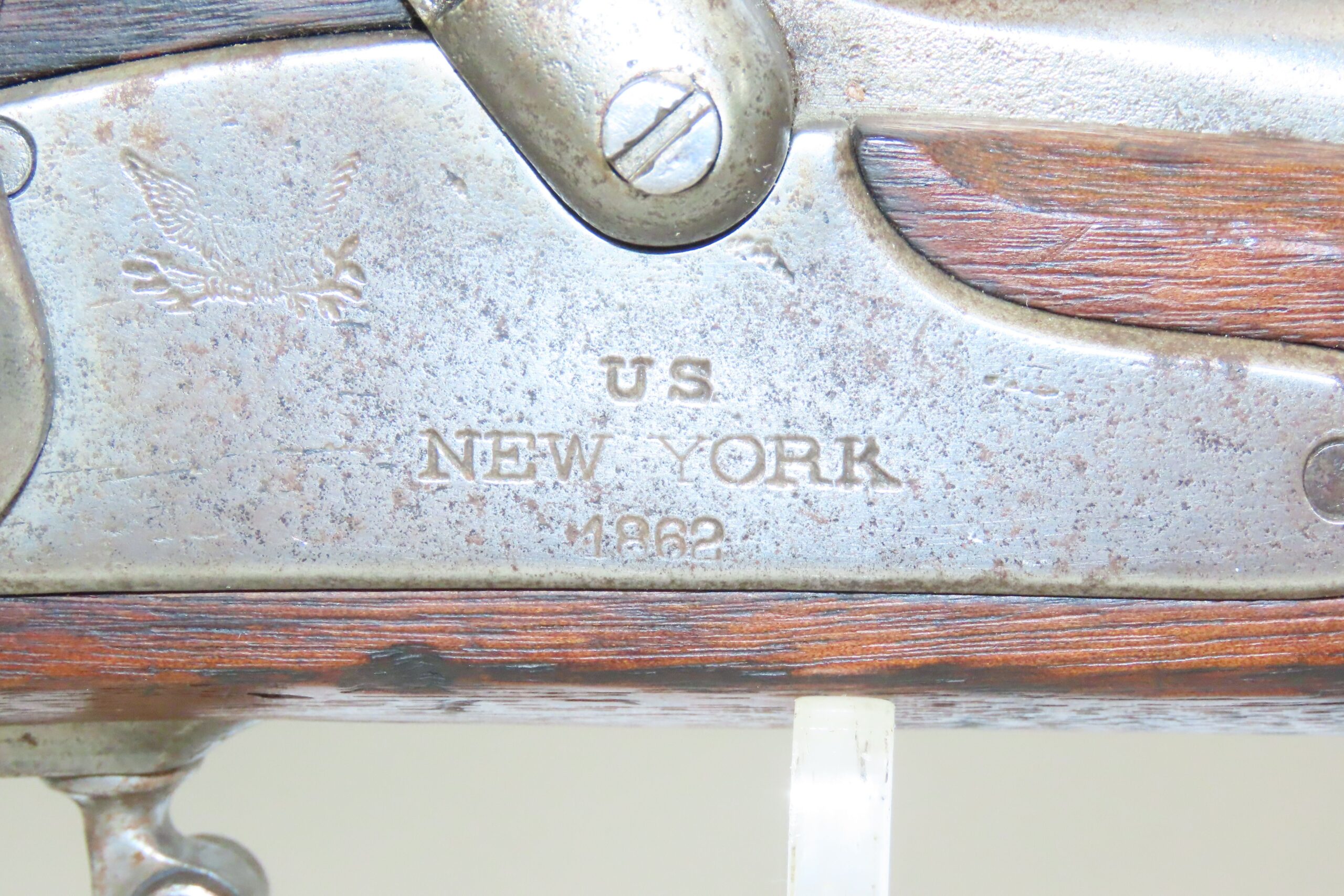 1862 Dated CIVIL WAR Antique SARSON & ROBERTS U.S. M1861 .58 Rifle ...