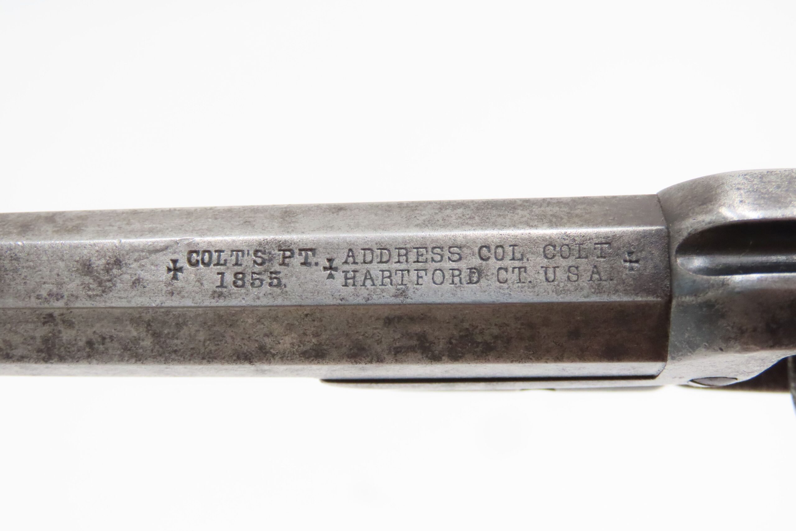 1861 mfg. Antique CIVIL WAR Era COLT M1855 ROOT Sidehammer POCKET ...