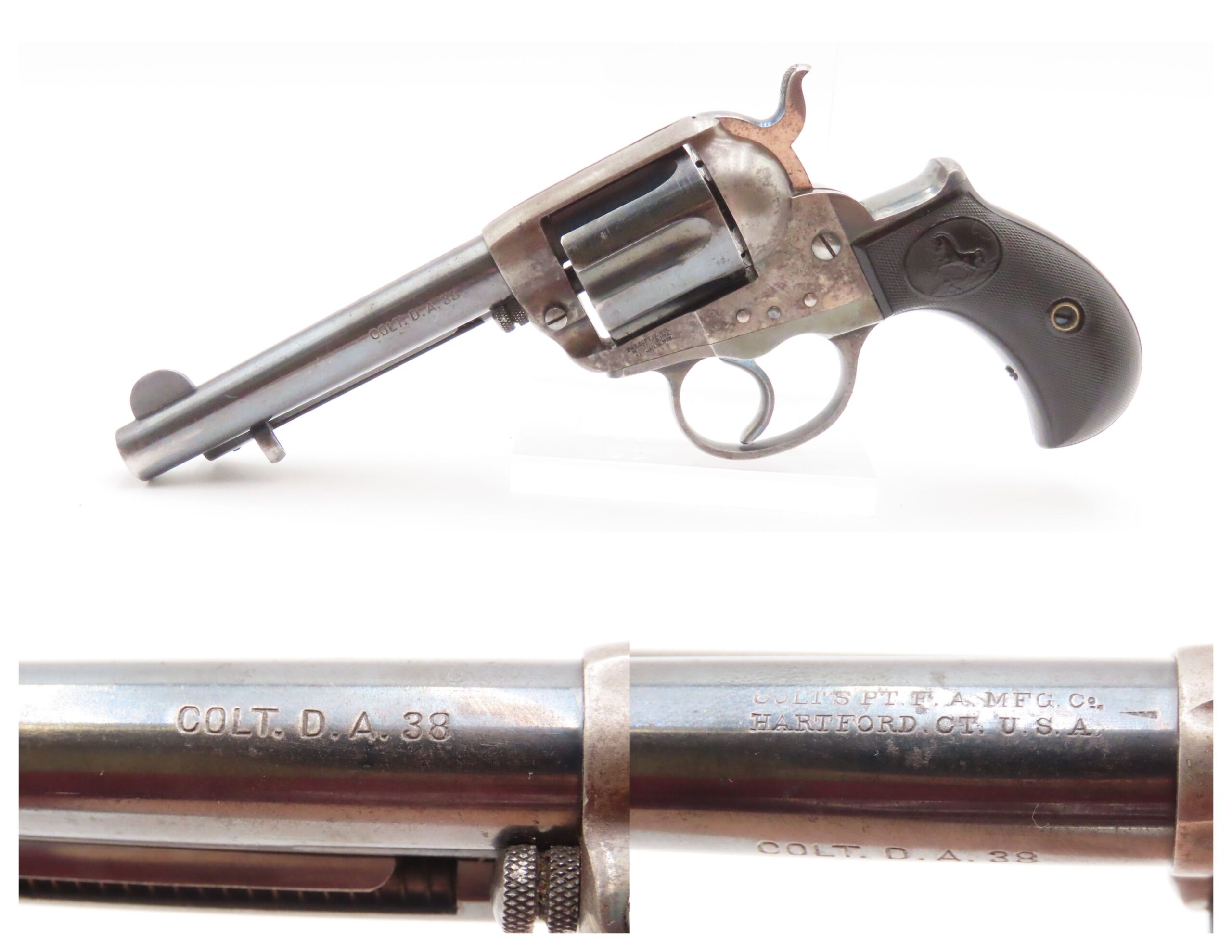 1902 mfr. COLT Model 1877 LIGHTNING Revolver C&R DOC HOLLIDAY BILLY the ...