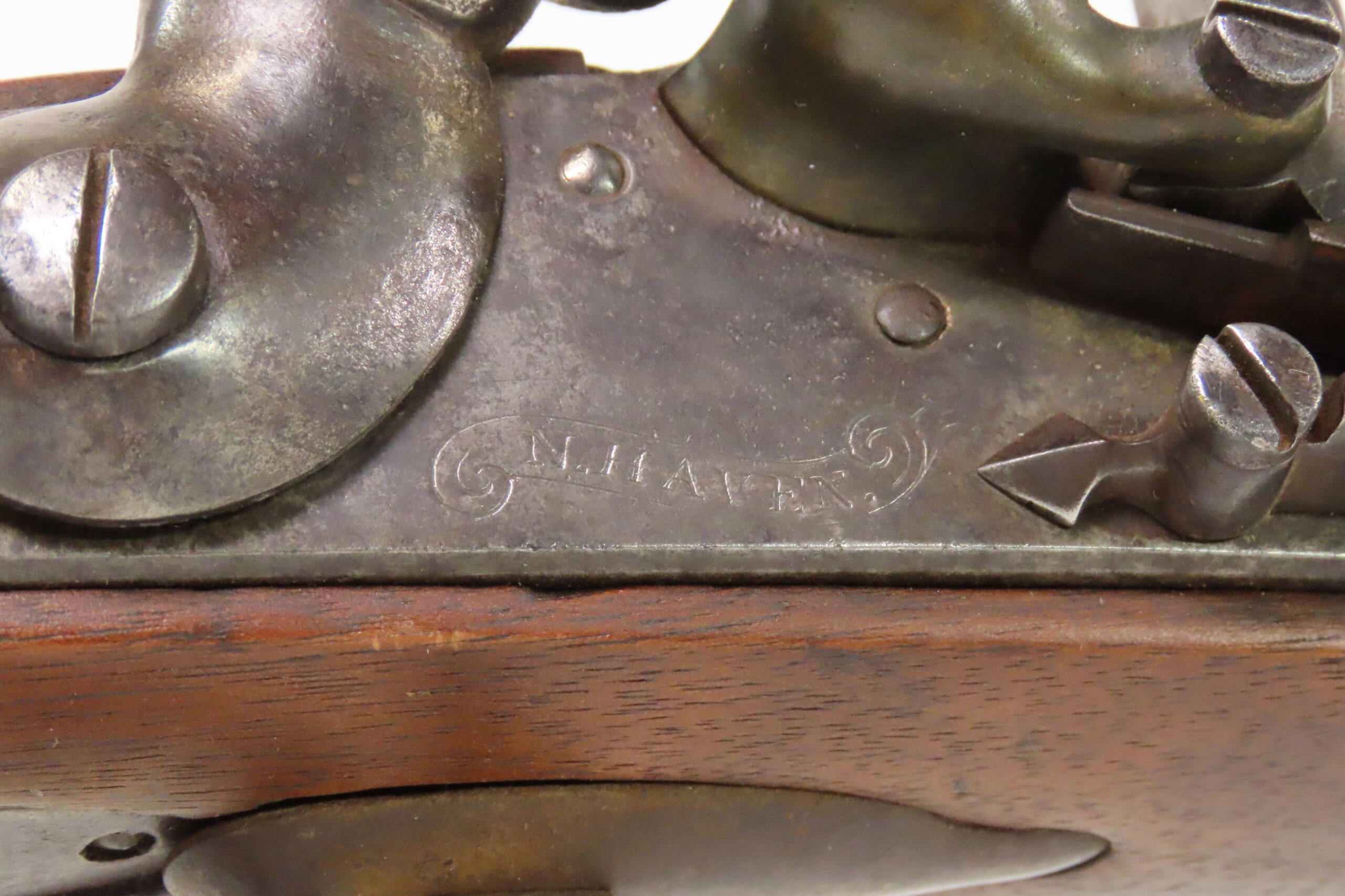 Pre-1812 Antique NEW YORK Contract WHITNEY ARMS CO. FLINTLOCK MUSKET ...