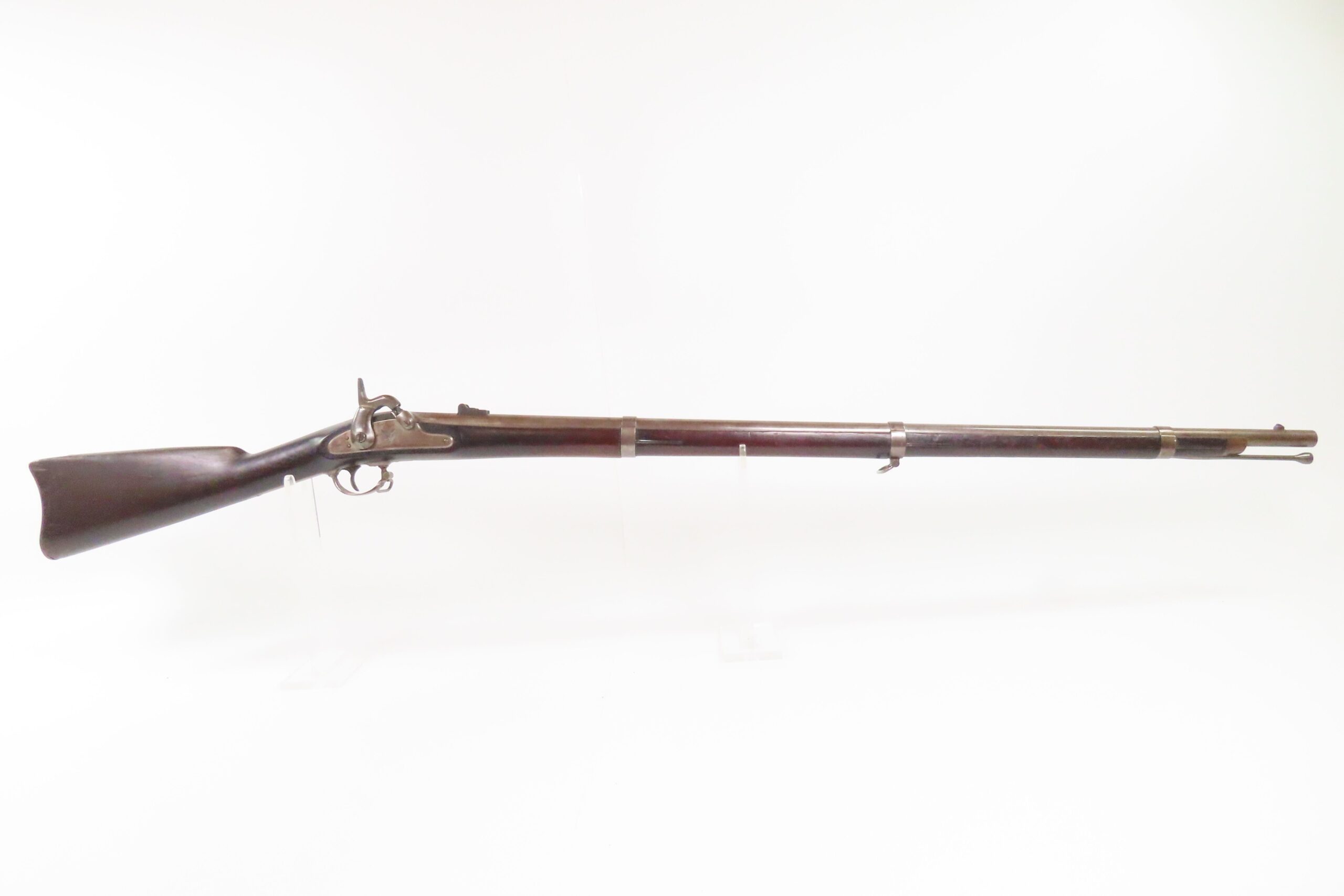 NEW JERSEY 1863 Dated CIVIL WAR Antique U.S. SAVAGE Model 1861 Rifle ...
