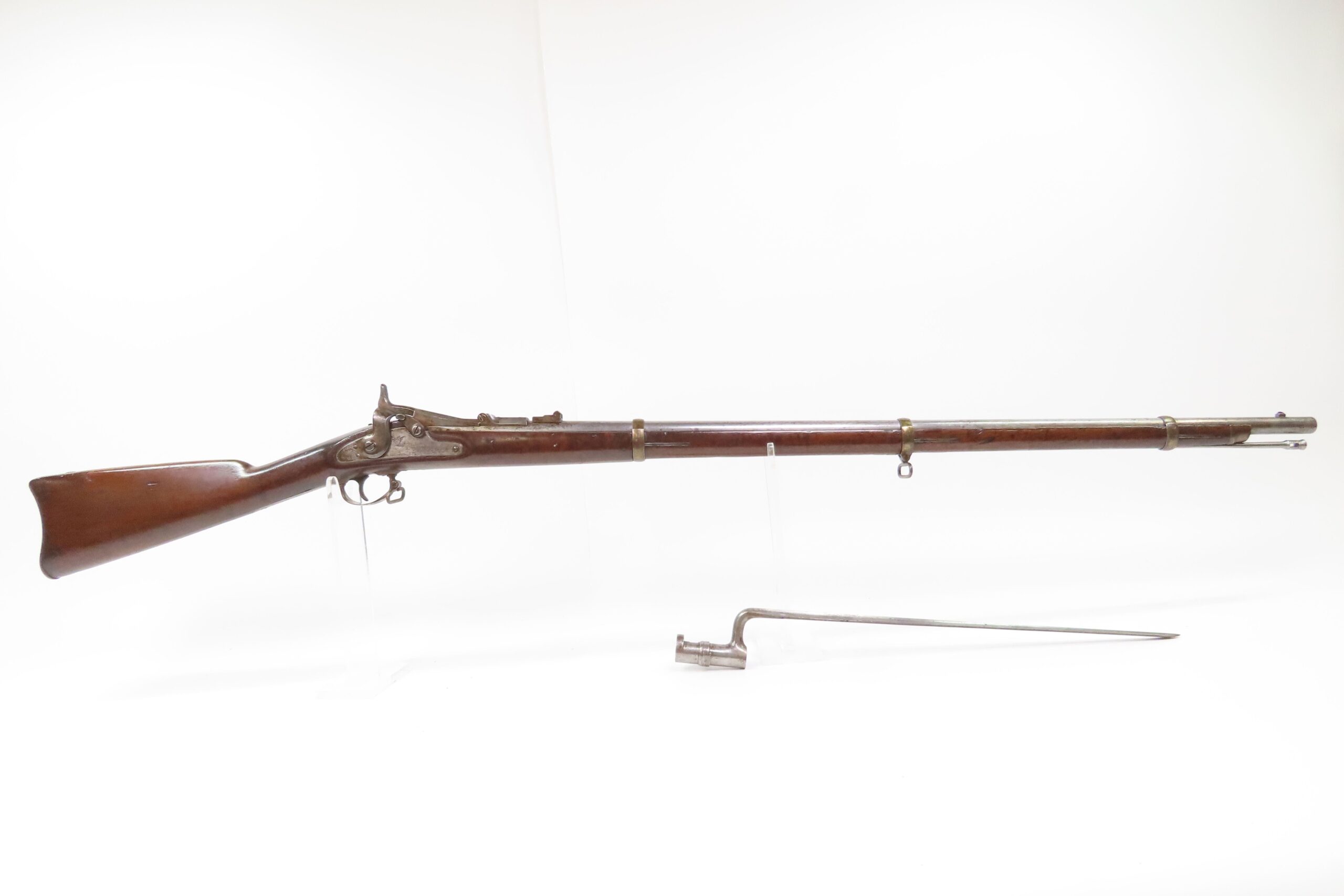 Antique U.S. SPRINGFIELD M1866 ALLIN Conversion TRAPDOOR Rifle with ...