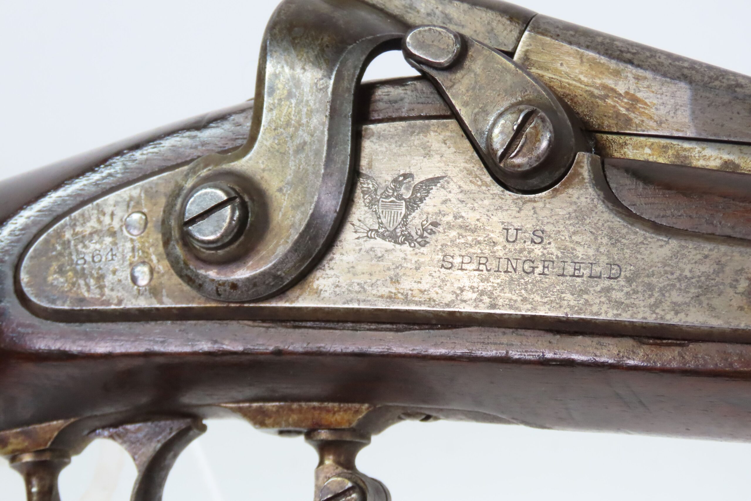 Antique U.S. SPRINGFIELD M1866 ALLIN Conversion TRAPDOOR Rifle with ...