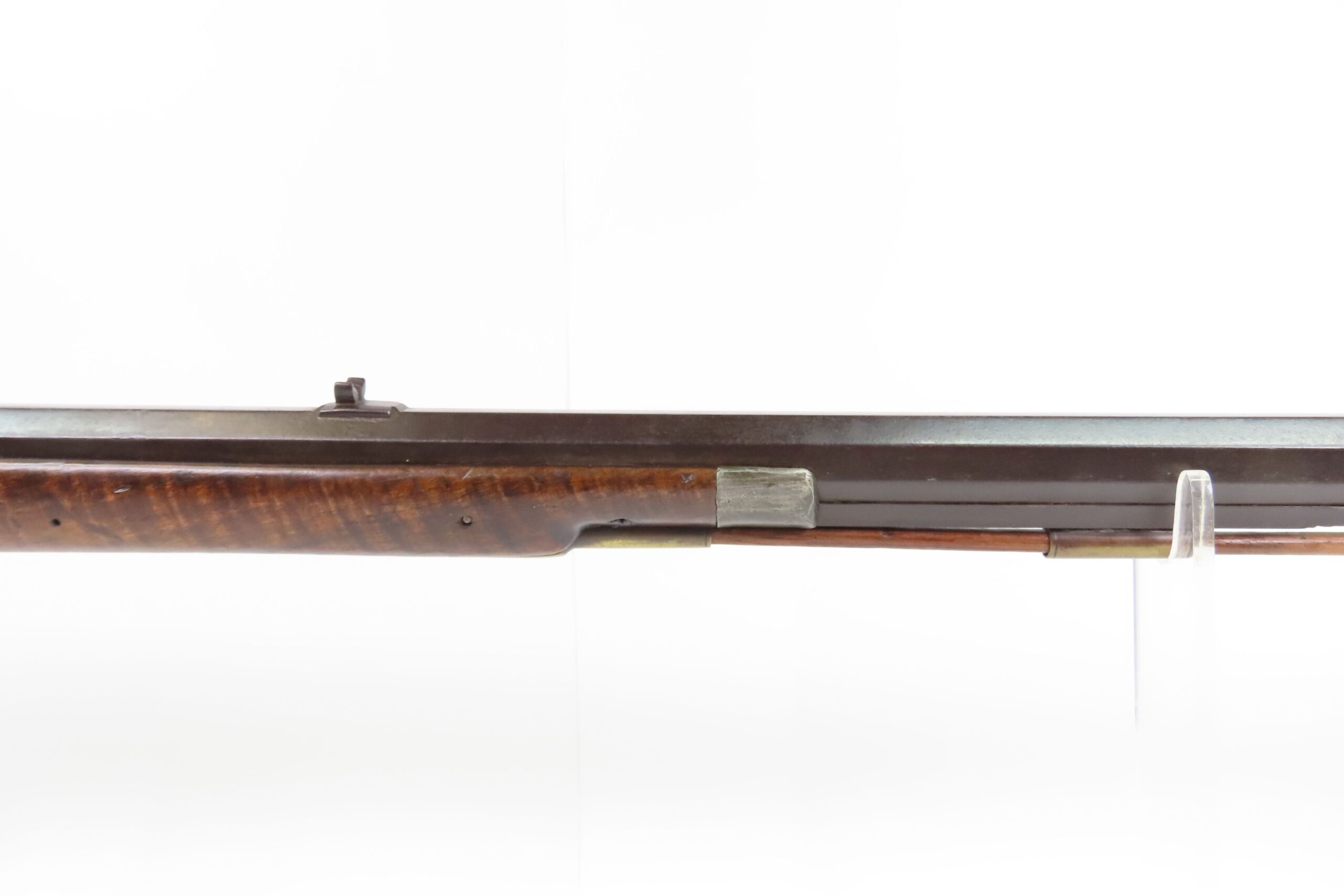 Mid-1800s Antique WM. JOHNSON Half Stock Percussion HOMESTEAD/HUNTING ...