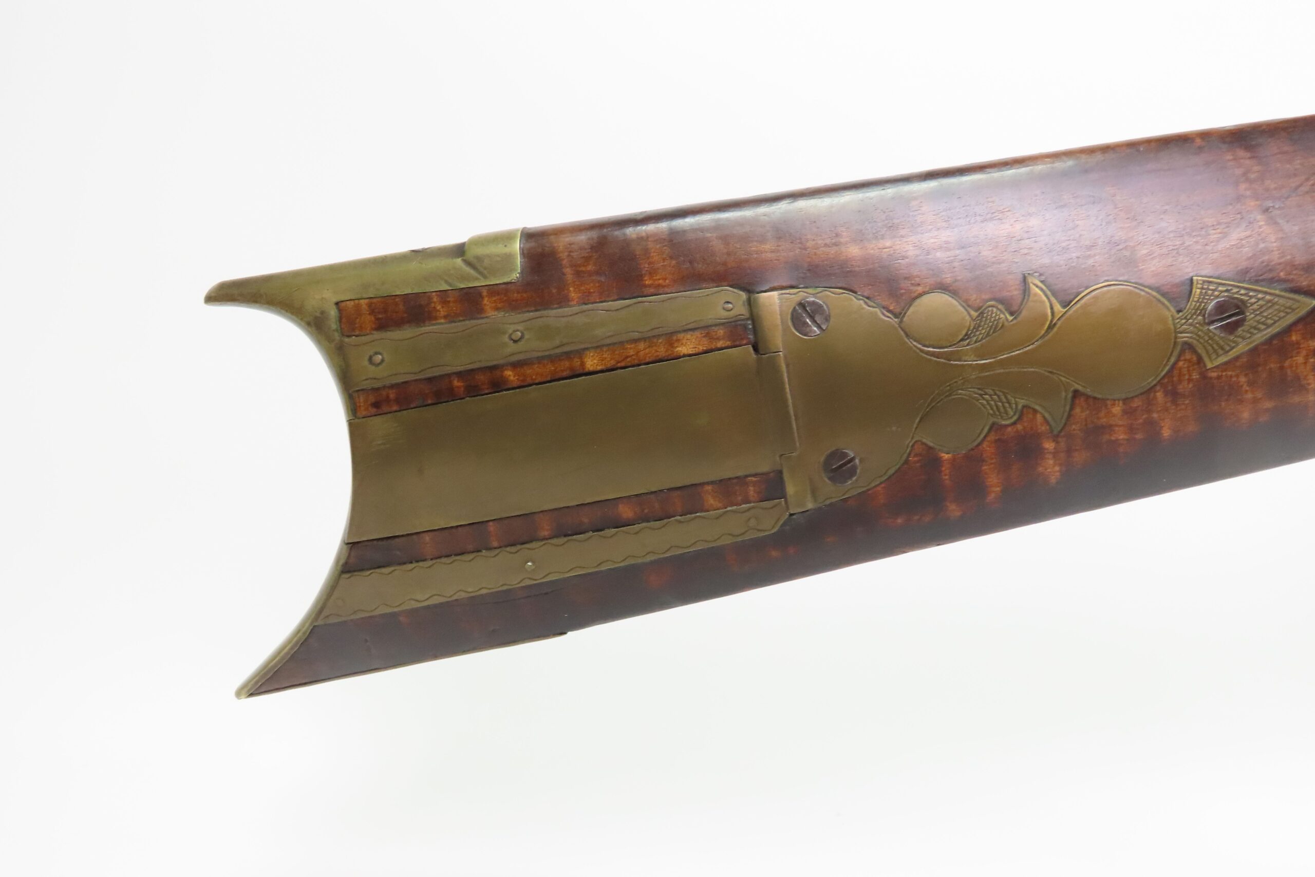 Mid-1800s Antique WM. JOHNSON Half Stock Percussion HOMESTEAD/HUNTING ...