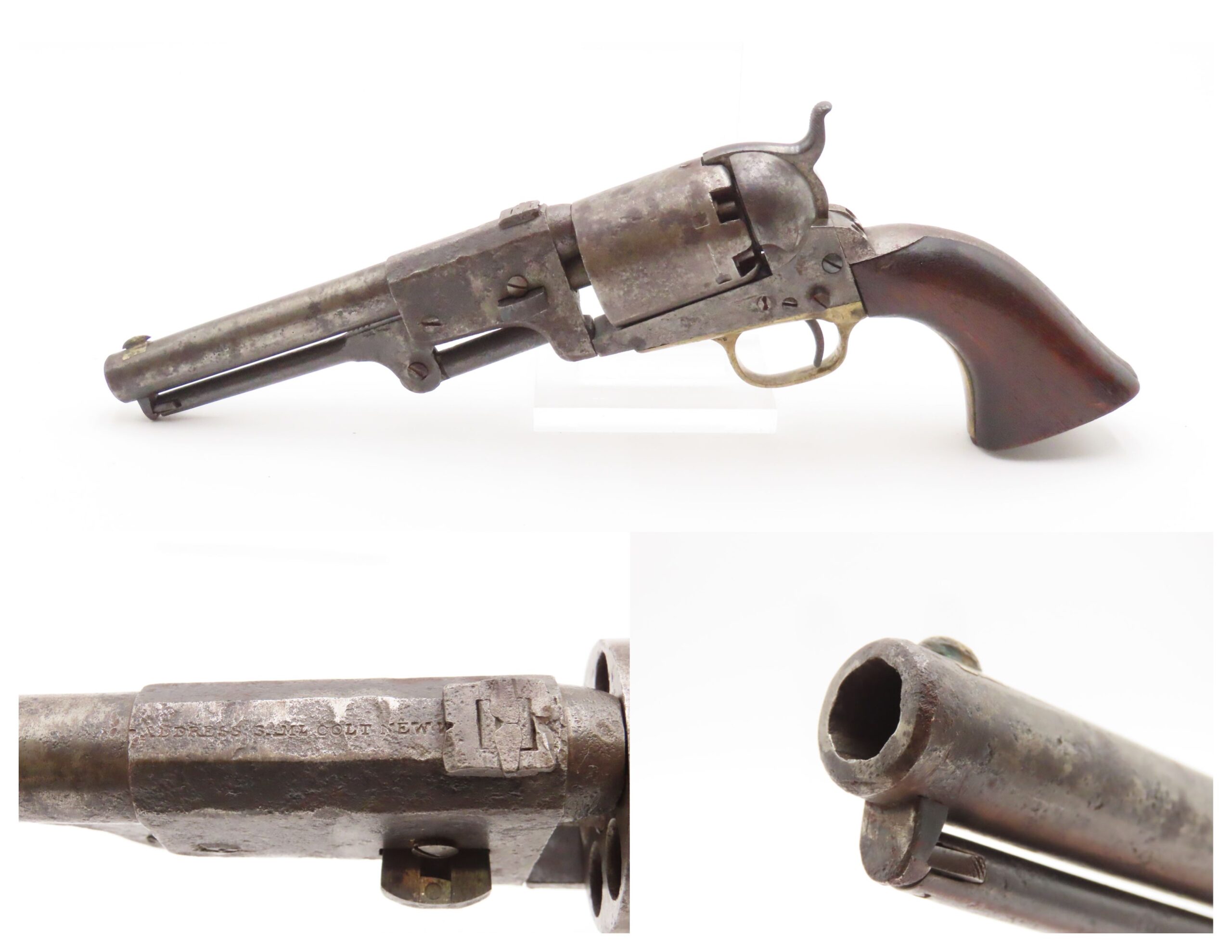CIVIL WAR Era Antique 3rd Model U.S. COLT DRAGOON .44 Caliber Horse ...