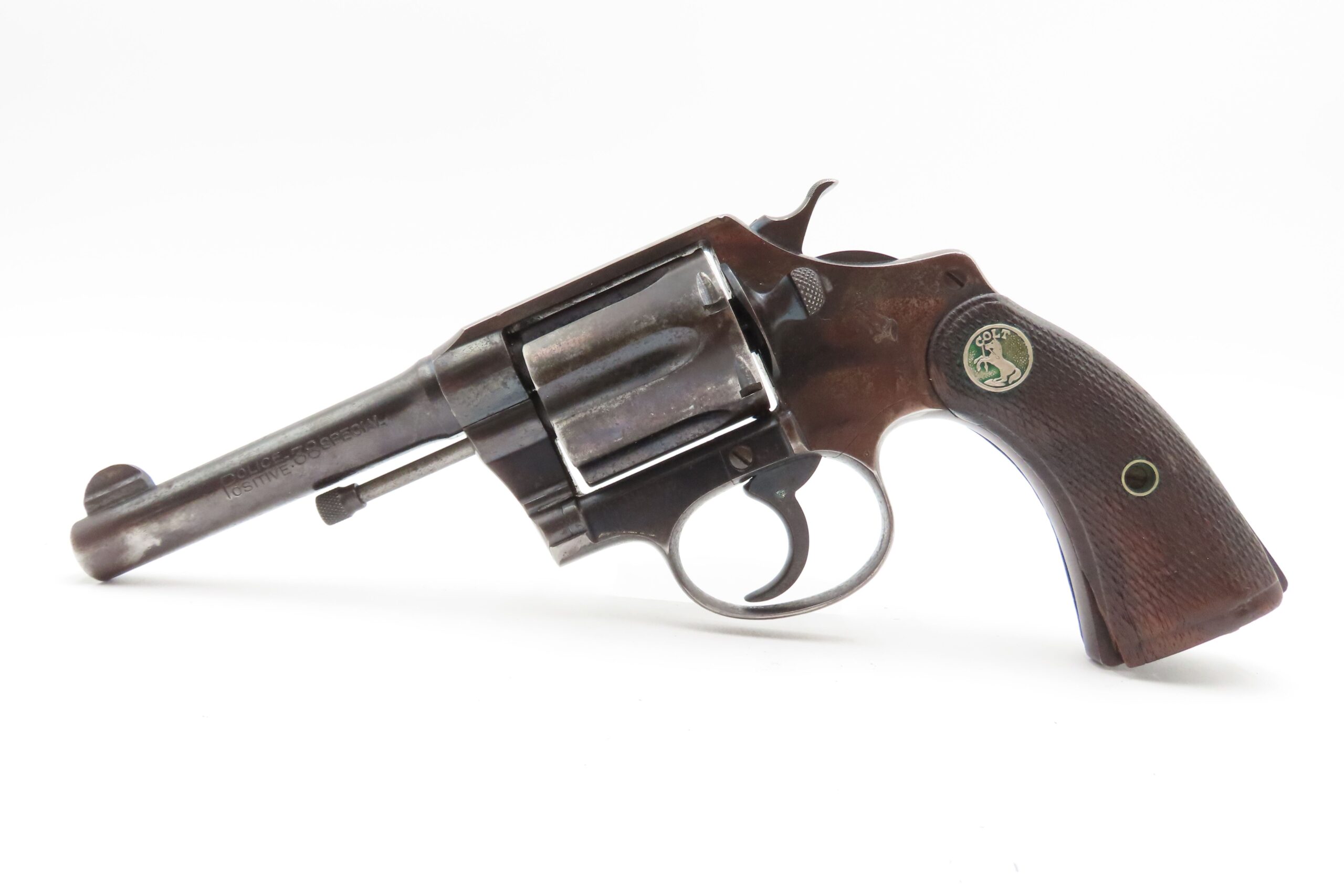1913 mfg. COLT POLICE POSITIVE .38 Special SELF DEFENSE DA Revolver C&R ...