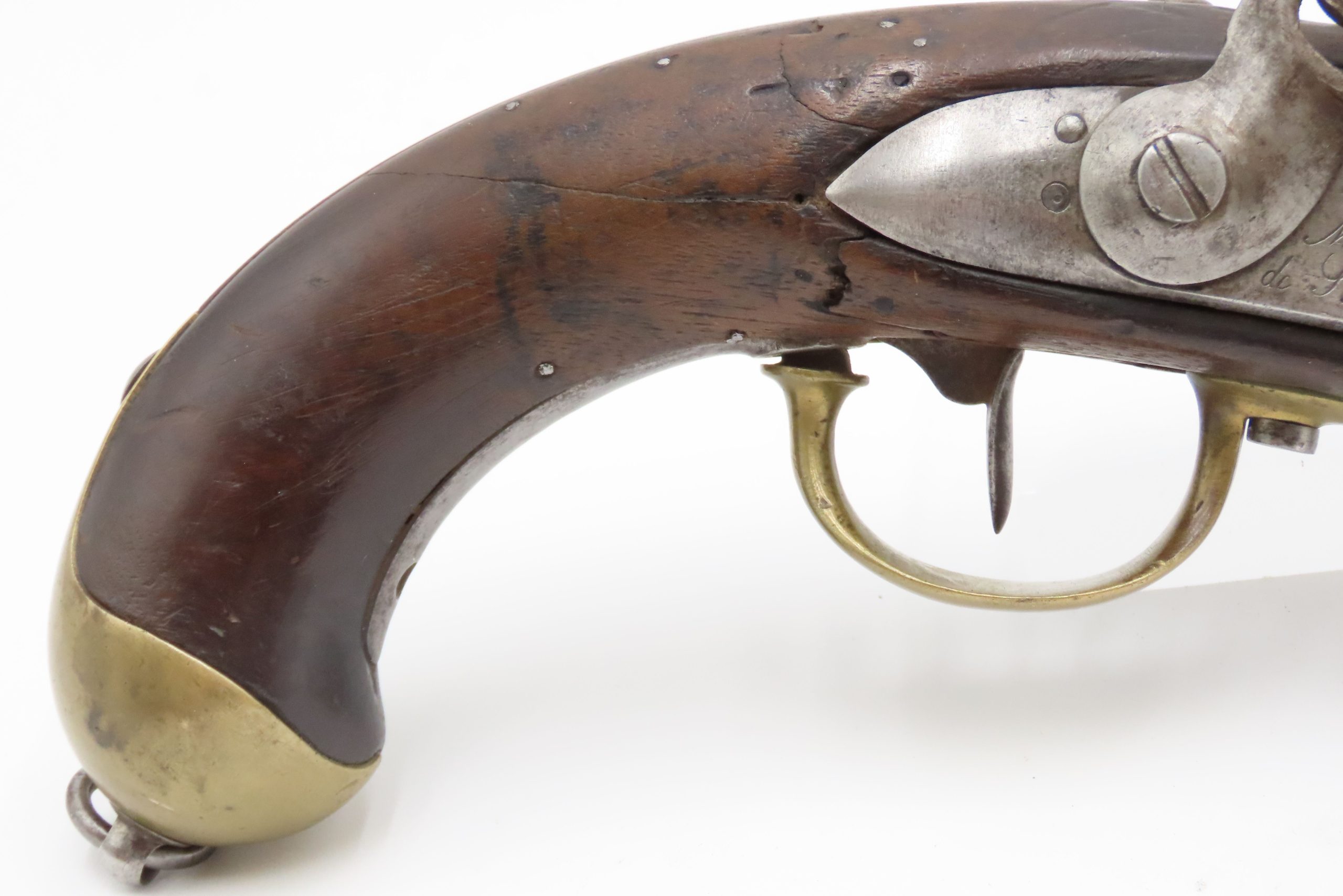 Antique ST. ETIENNE M1822 T-Bis Flintlock FRENCH Military CAVALRY ...