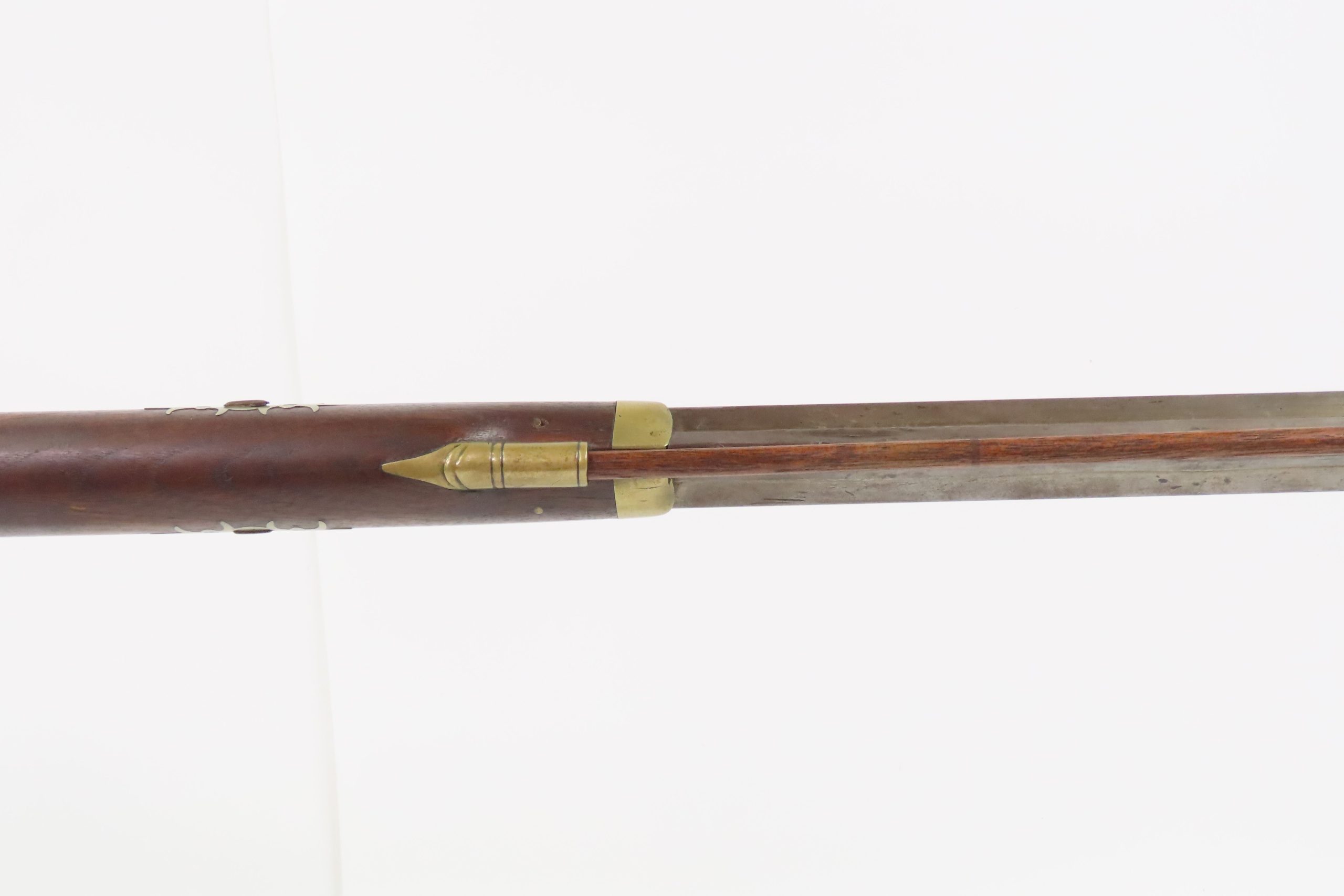 1860s mfg. Lock Haven, PA. Antique J. HARDER Half Stock Percussion ...