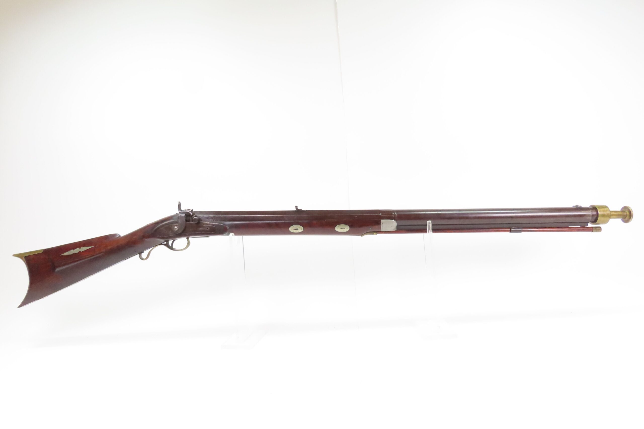 NEW YORK Antique J.H. RECTOR Half-Stock Percussion TARGET/SPORTING ...