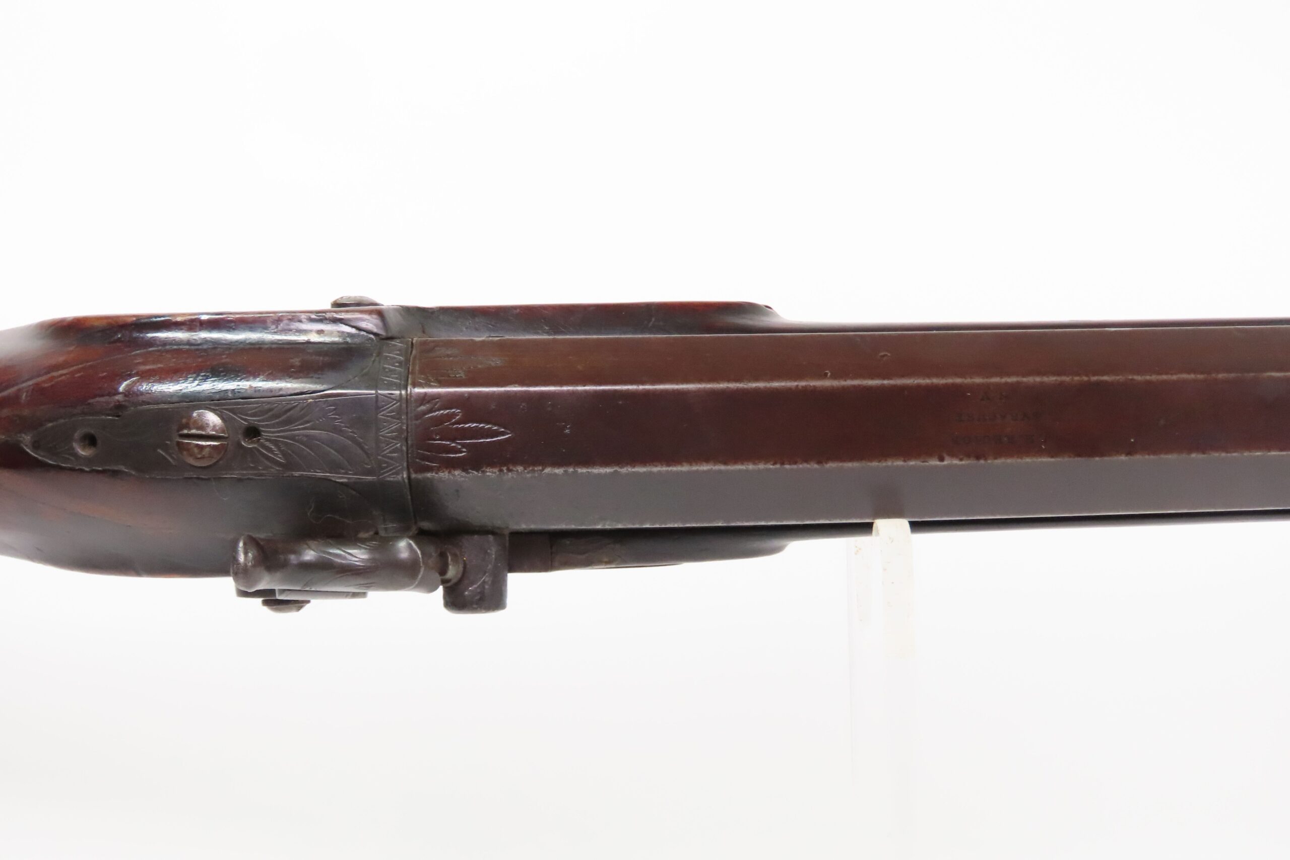 NEW YORK Antique J.H. RECTOR Half-Stock Percussion TARGET/SPORTING ...