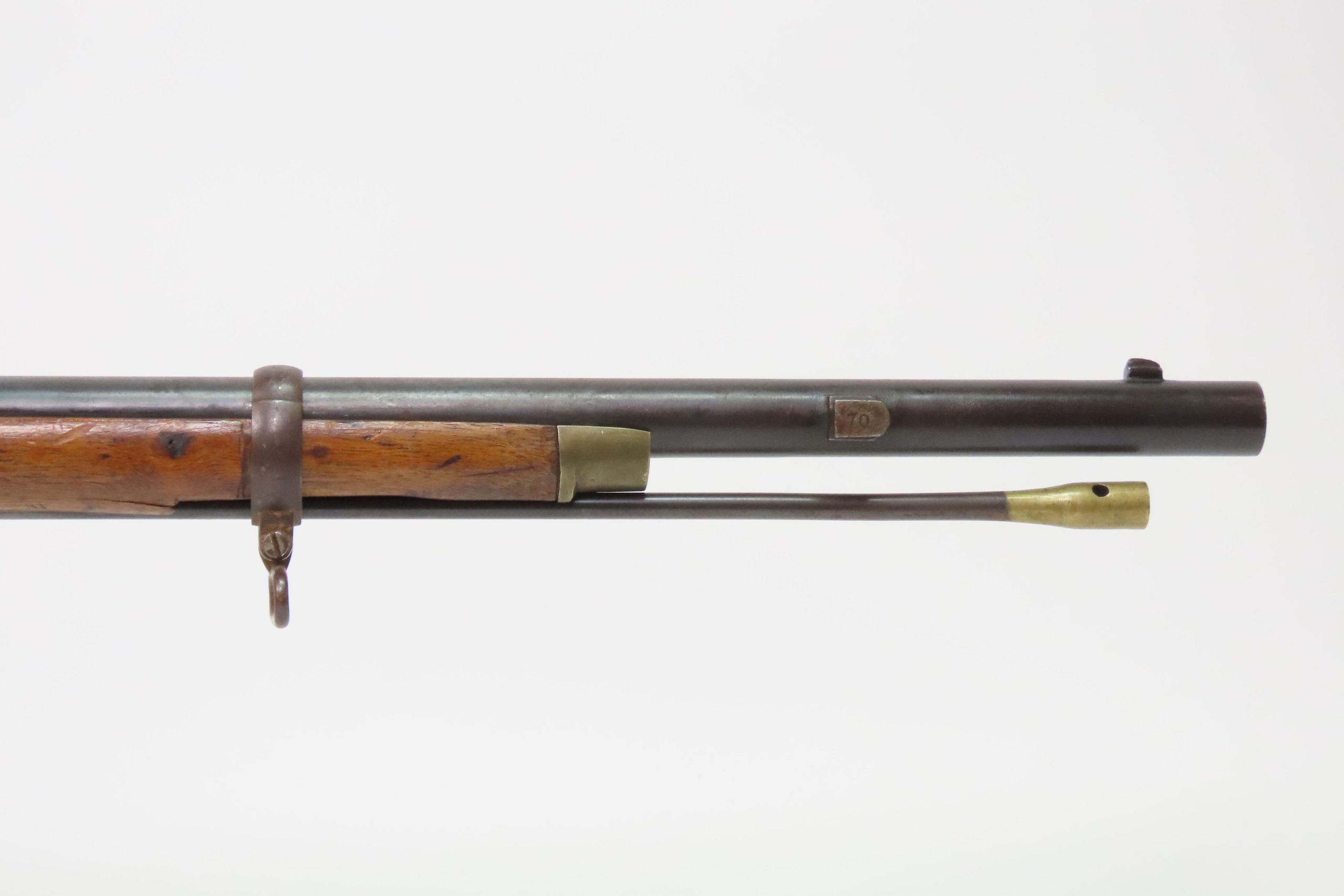 SCARCE POST-CIVIL WAR Antique ROBERTS CONVERSION TWO-BAND ENFIELD Rifle ...