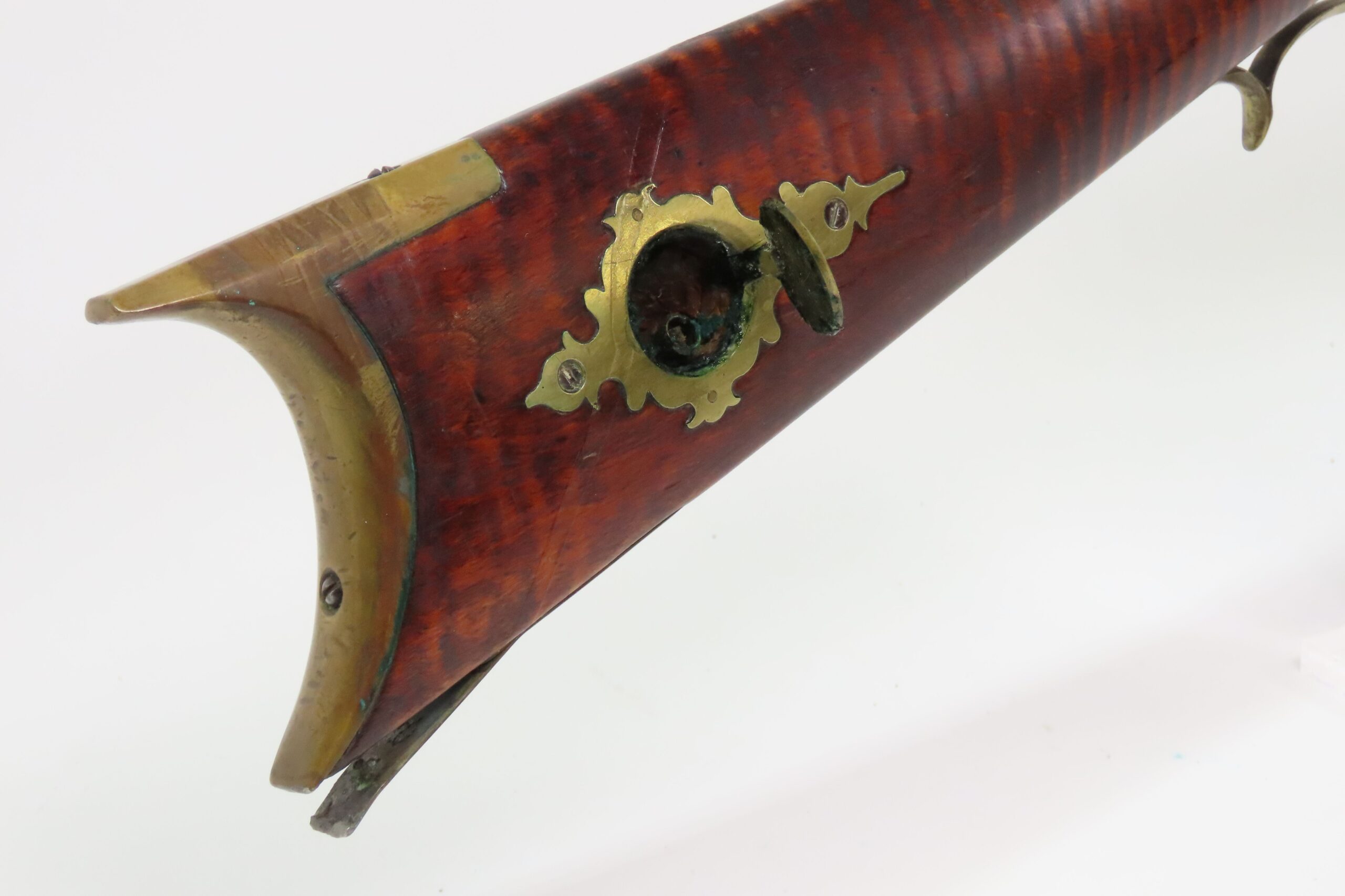 Mid-1800s Antique W.J. LOADER Half Stock Percussion HOMESTEAD/HUNTING ...