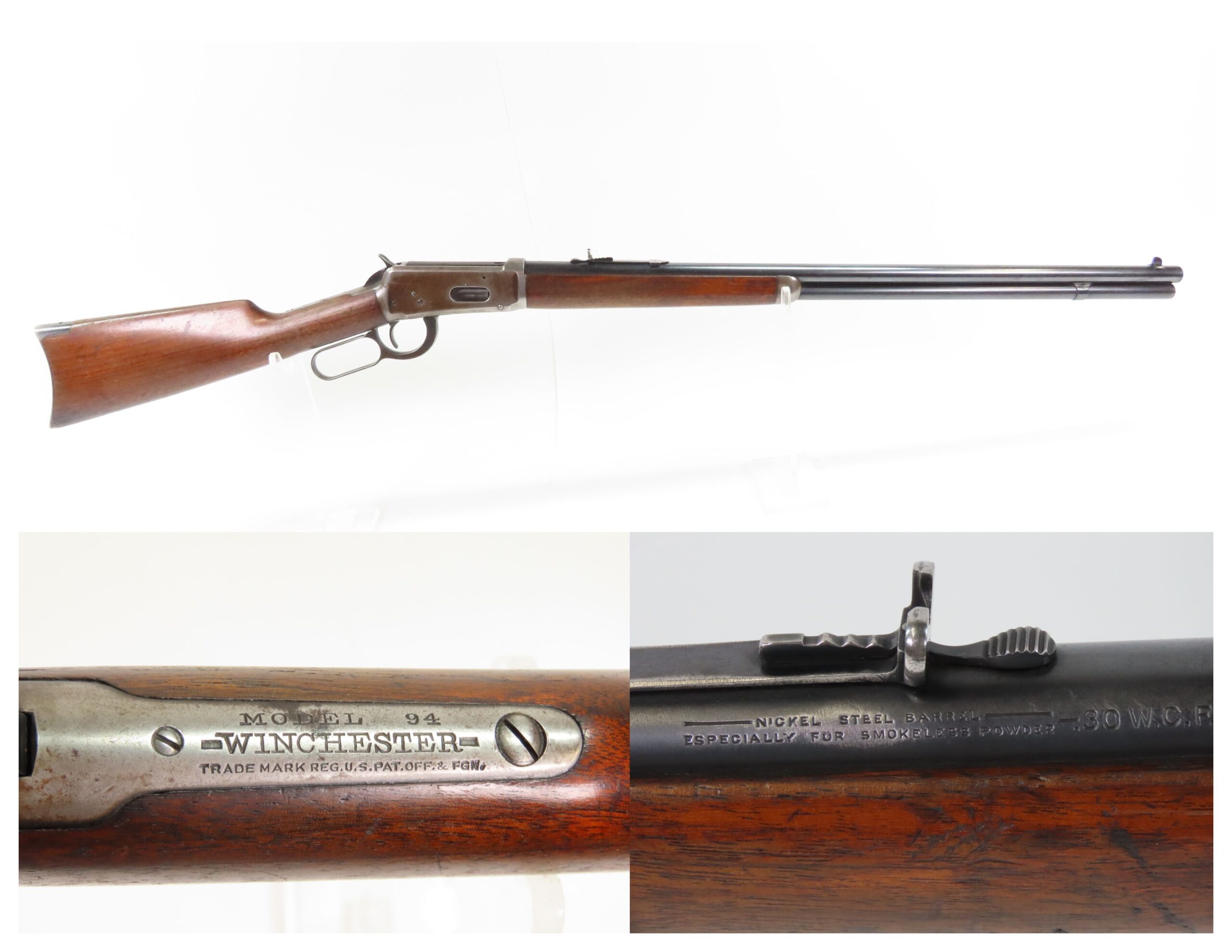 Classic 1926 mfg. WINCHESTER M94 .30 WCF Lever Action C&R DEER HUNTER ...