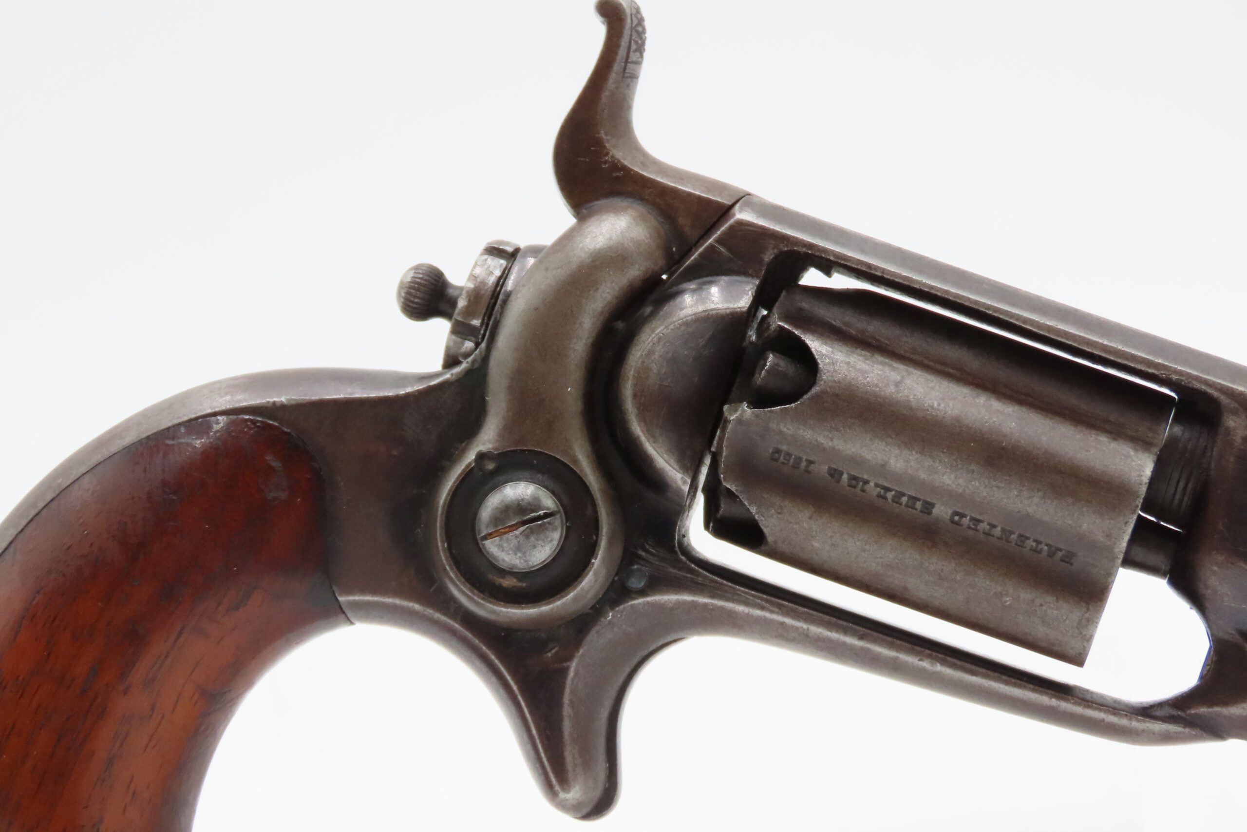 CASED Antique CIVIL WAR Era COLT M1855 ROOT Side-Hammer PERCUSSION ...