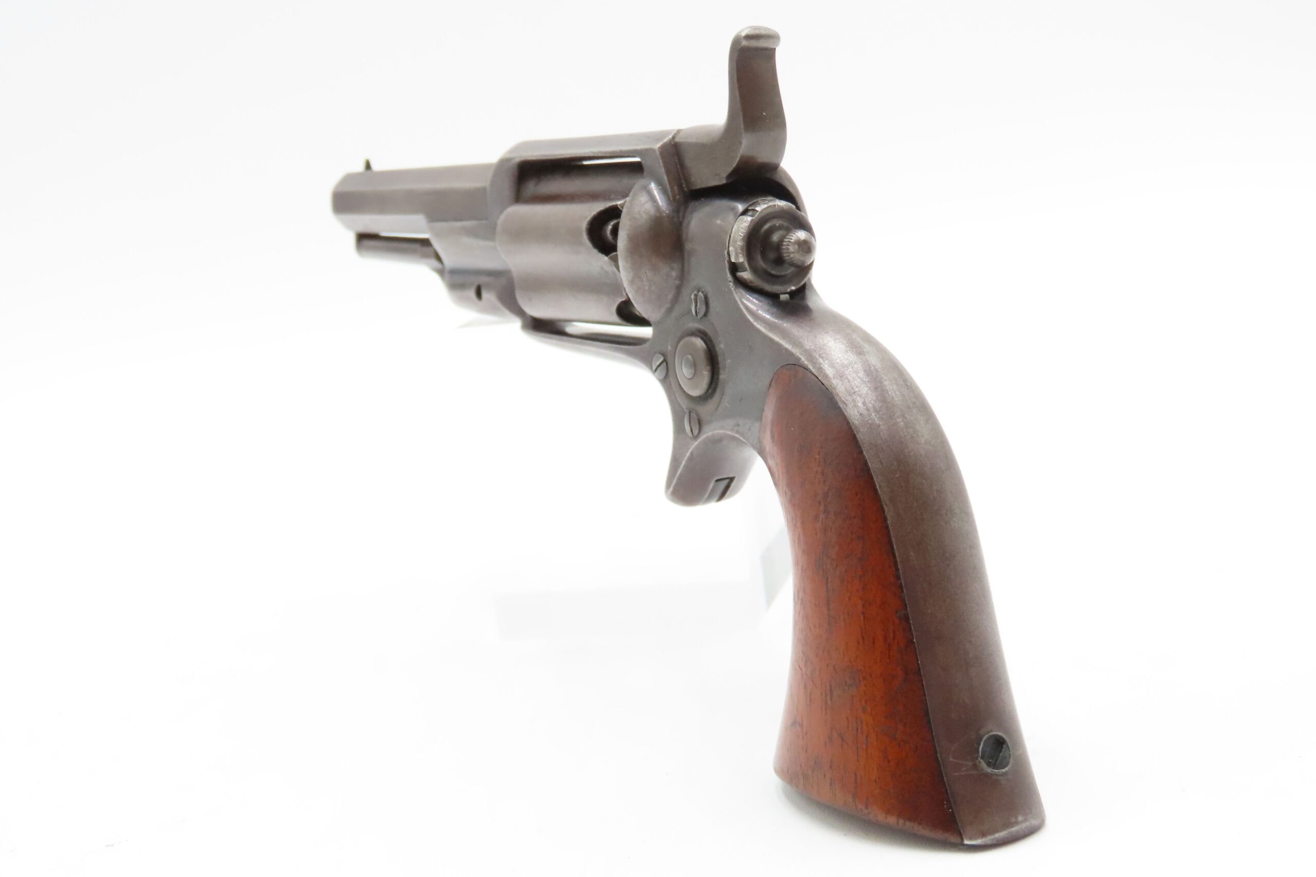 CASED Antique CIVIL WAR Era COLT M1855 ROOT Side-Hammer PERCUSSION ...